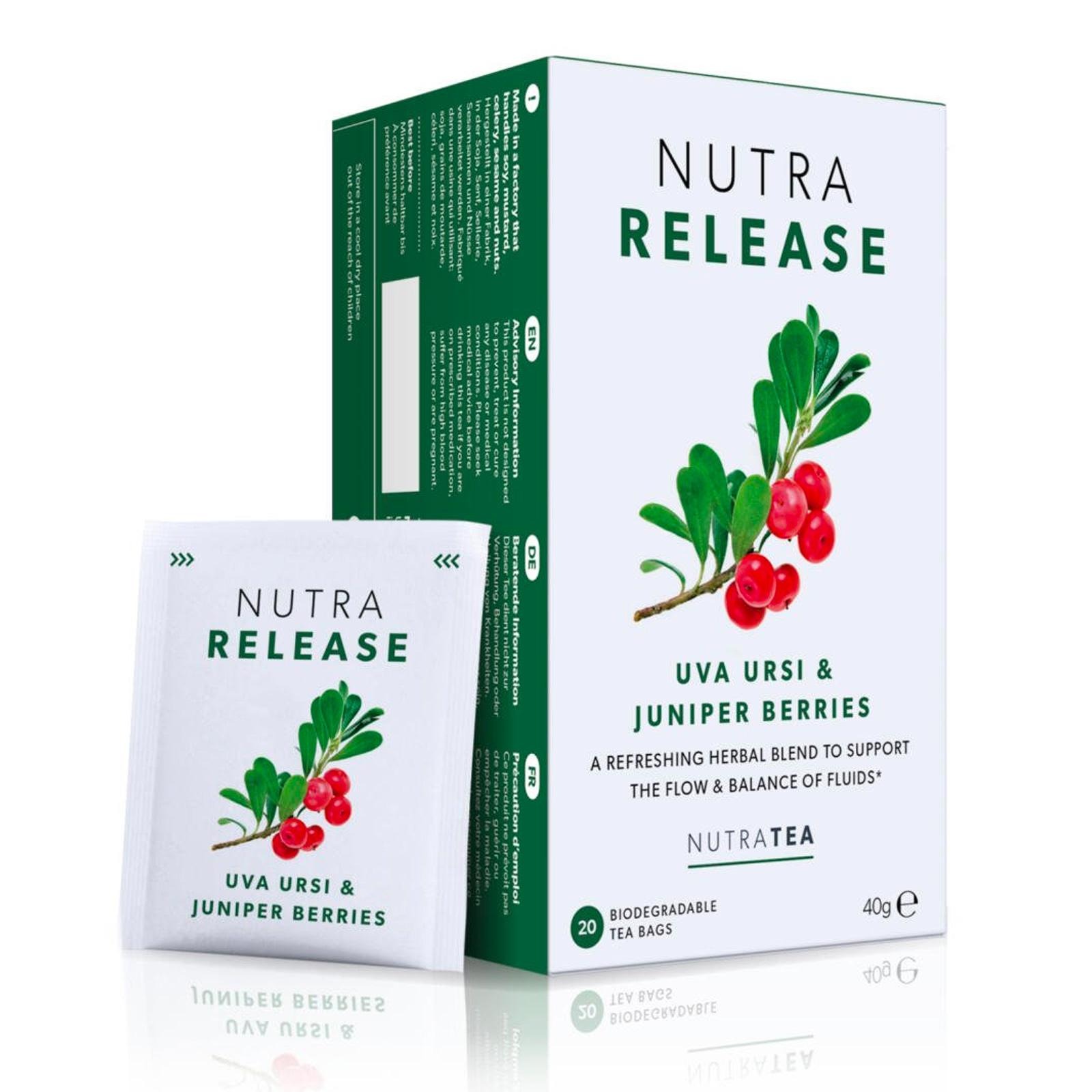 NutraTea Nutra Release Tea, 20 Tea Bag | NTUC FairPrice