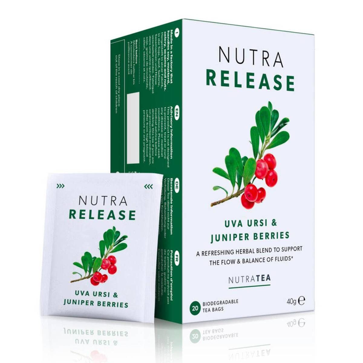 NutraTea Nutra Release Tea, 20 Tea Bag | NTUC FairPrice