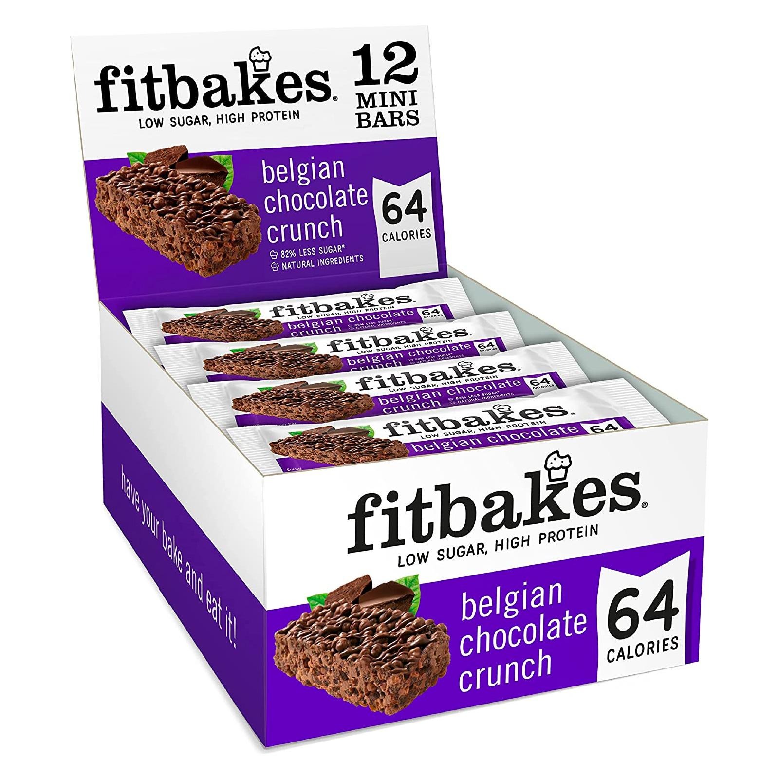 Fitbakes Hazelnut Choc Crunch Bar | NTUC FairPrice