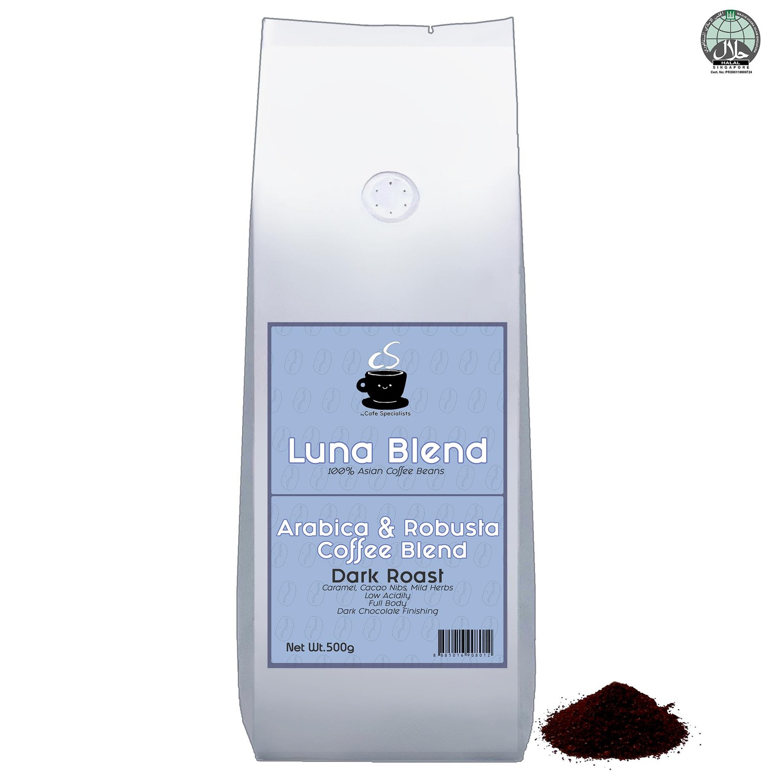 Cafe Specialists Luna Blend Arabica & Robusta Coffee Powder | NTUC ...