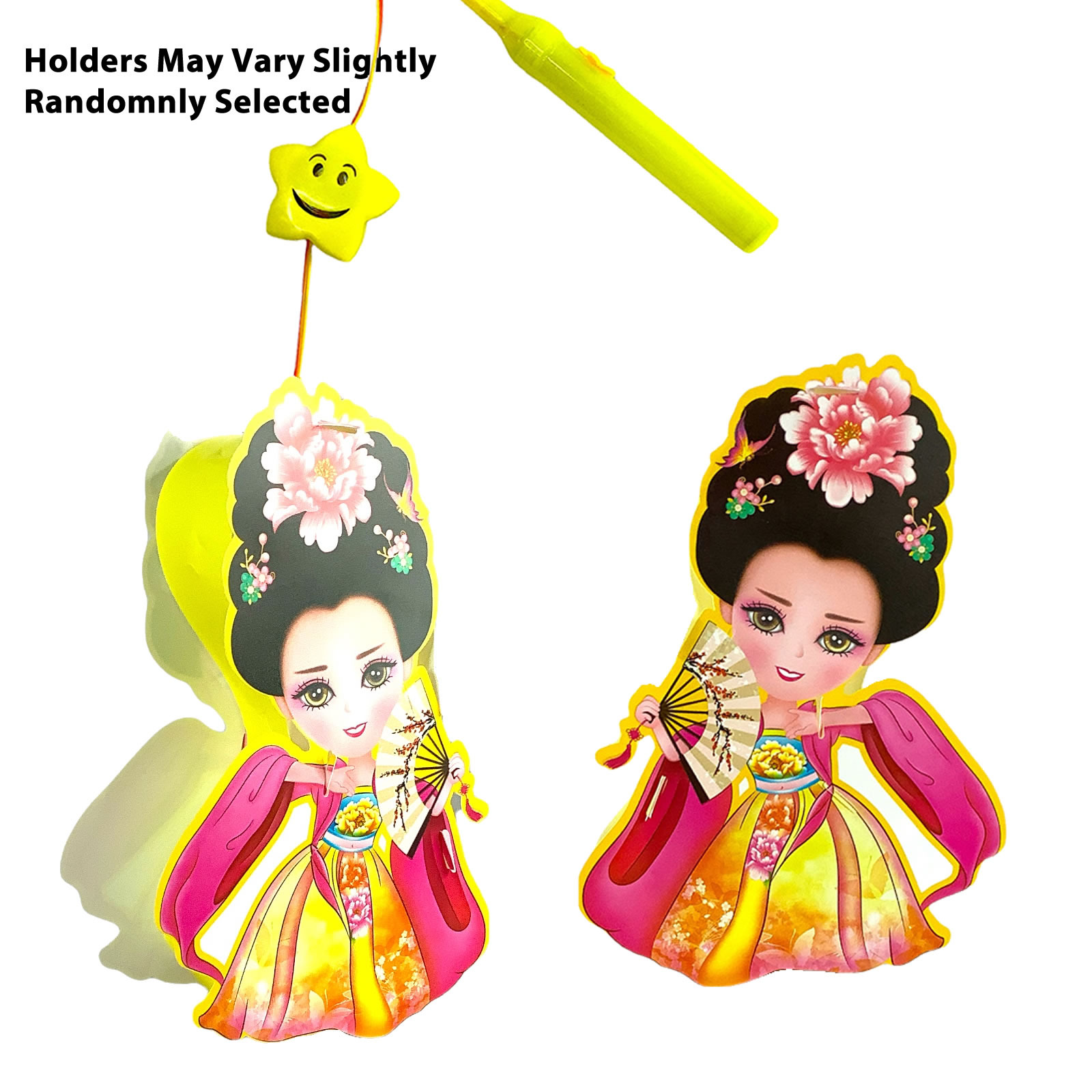 Partyforte Mid Autumn B/O PVC Toy Lantern - Princess Peony | NTUC FairPrice