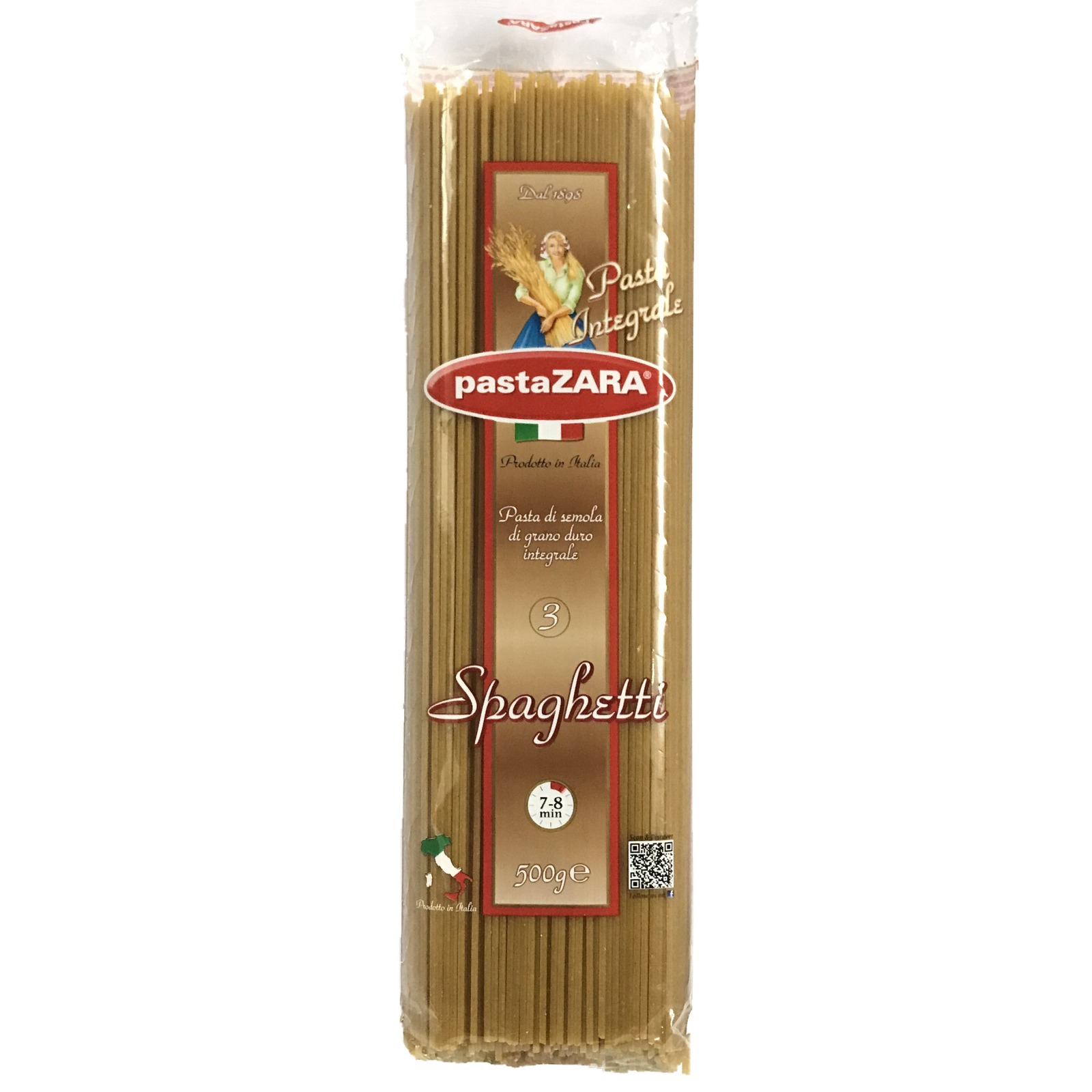 Pasta Zara Wholemeal Spaghetti Pasta | NTUC FairPrice