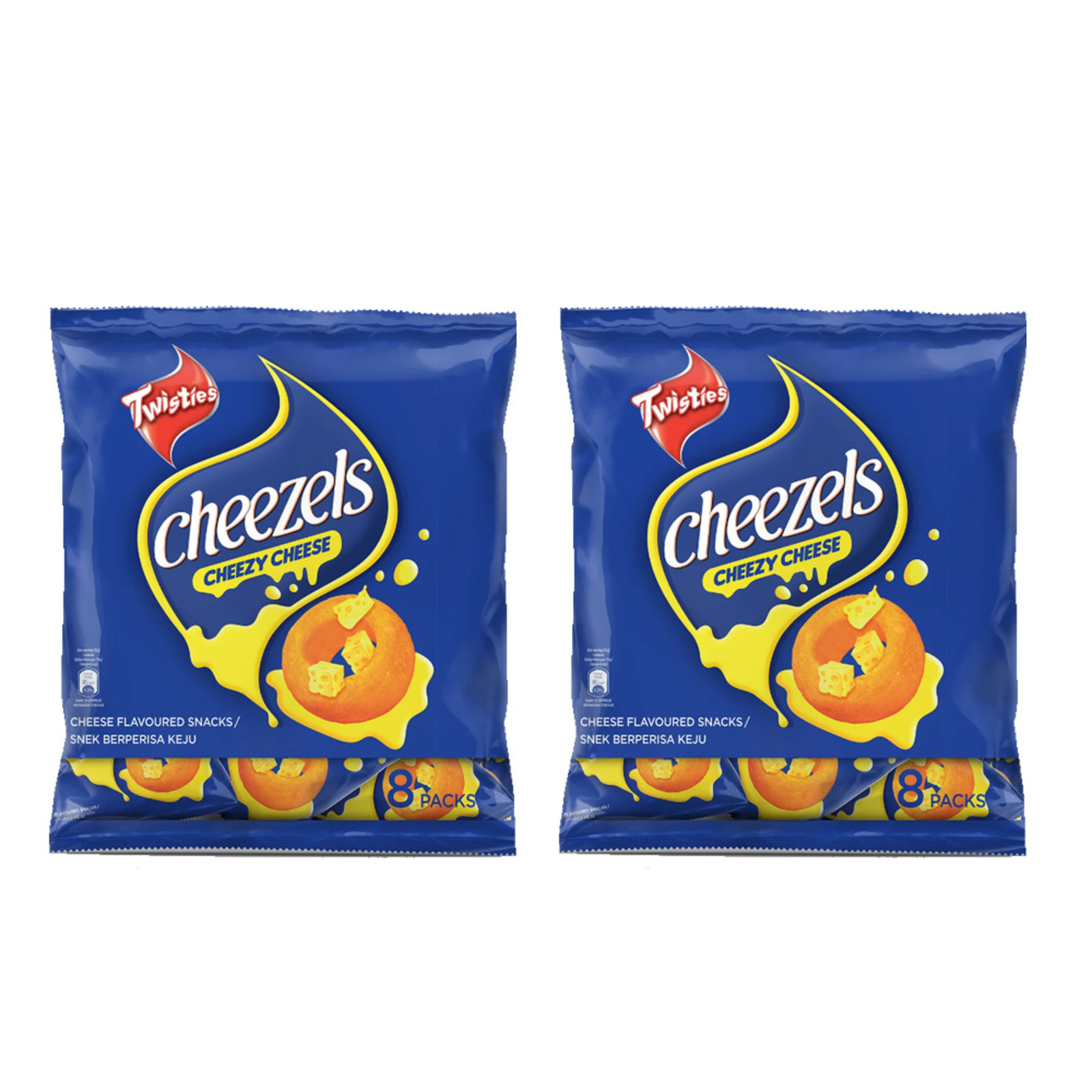 Twisties Cheezel Cheesy Cheese Multipack (8 x 15g) Bundle of | NTUC ...