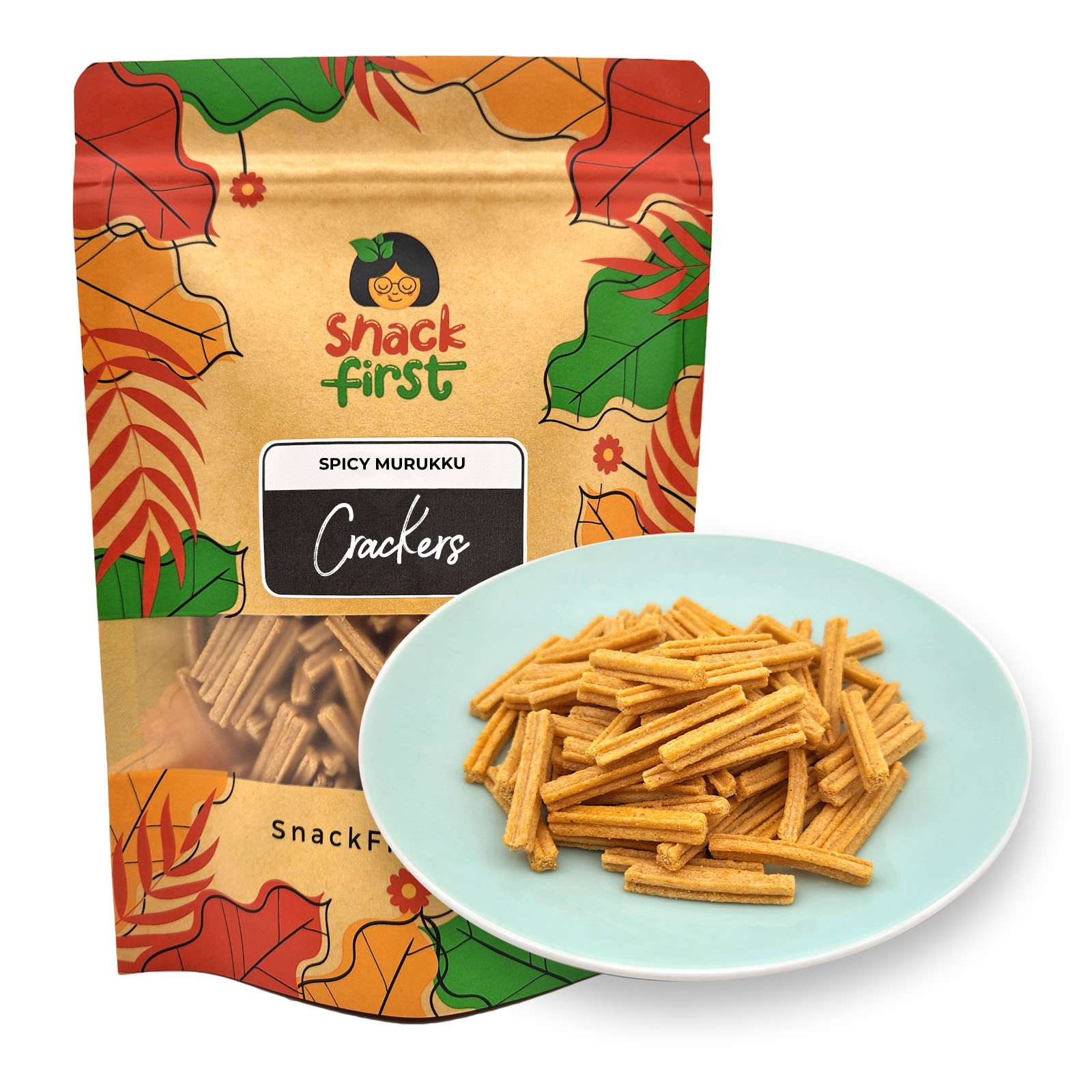 SnackFirst Spicy Murukku Crackers - Muruku Fries for Deepaval | NTUC ...