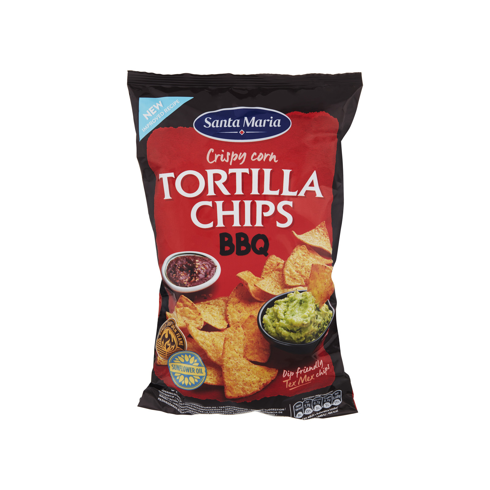 Santa Maria Tex Mex Tortilla Chips BBQ, 185G | NTUC FairPrice