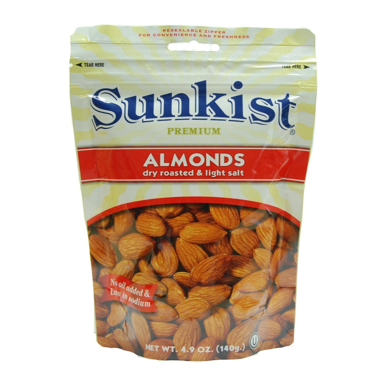 Sunkist Premium Dry Roasted & Light Salted Almond | NTUC FairPrice