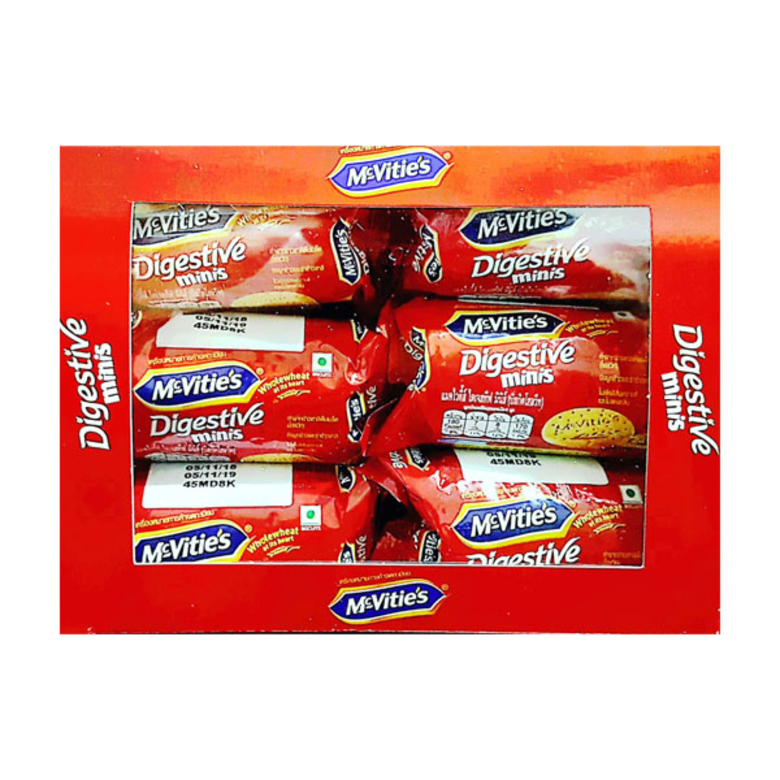 McVitie's Digestive Minis Wholewheat Biscuit (32.5x12 Packs) | NTUC ...