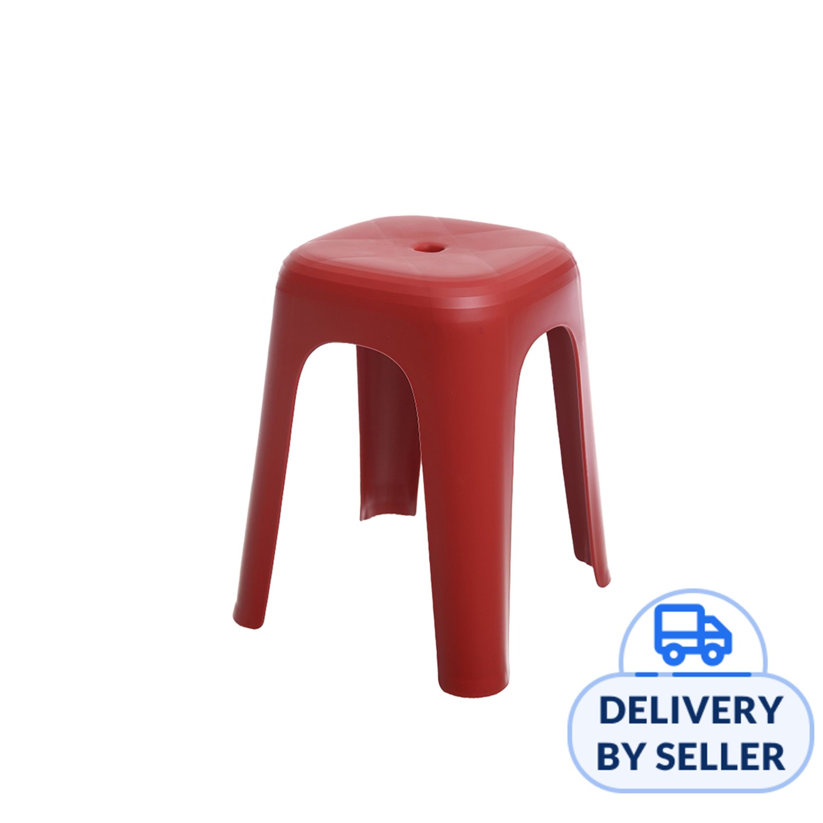 Citylife Cuboid Sitting Stool Red | NTUC FairPrice