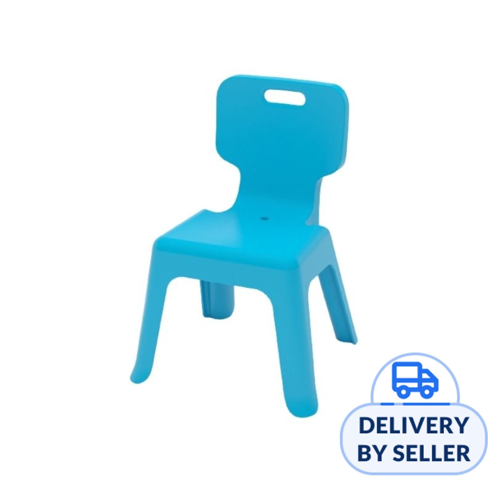 Citylife Sturdy Kids Chair with Backrest Blue | NTUC FairPrice