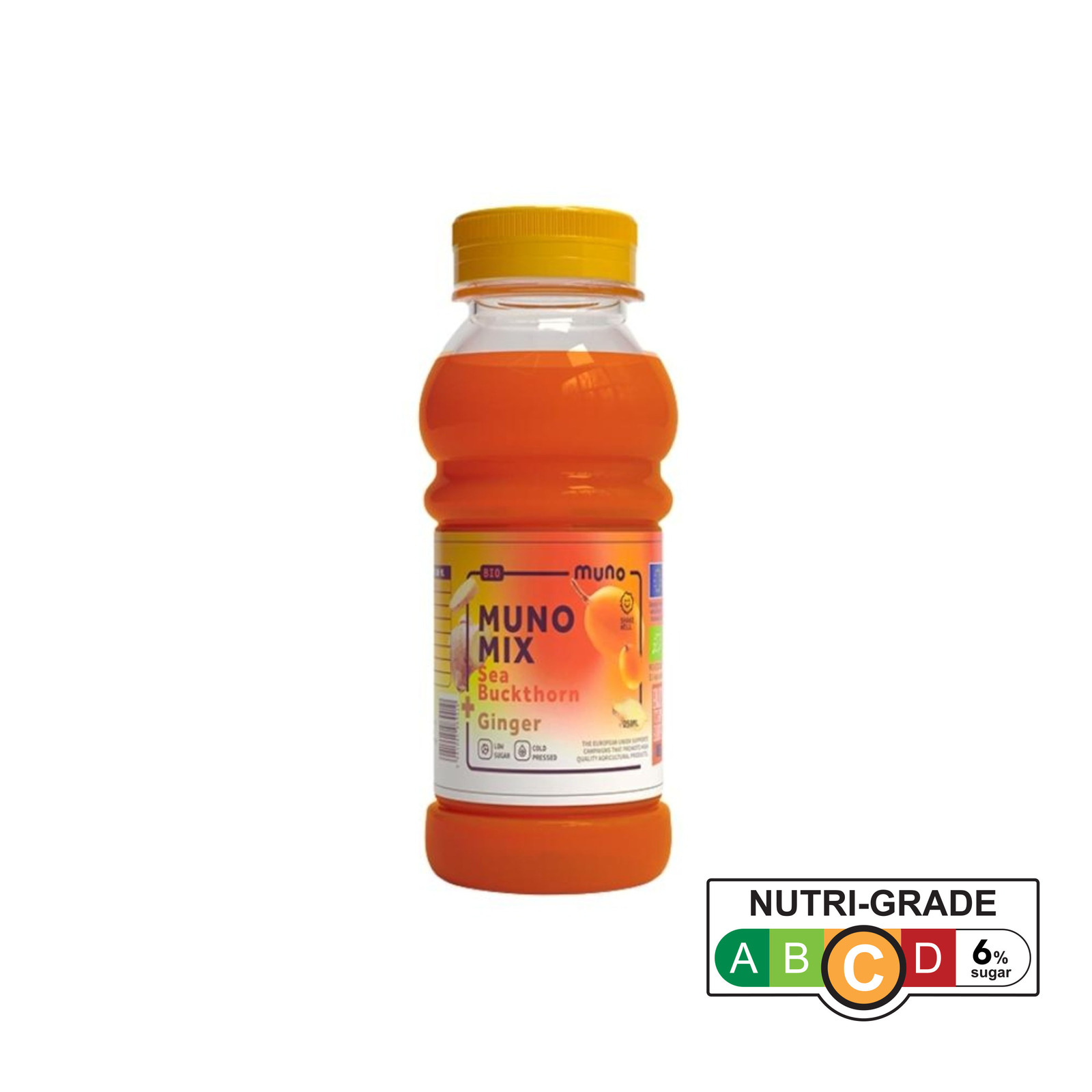 Muno Organic Sea Buckthorn + Ginger Juice Drink | NTUC FairPrice