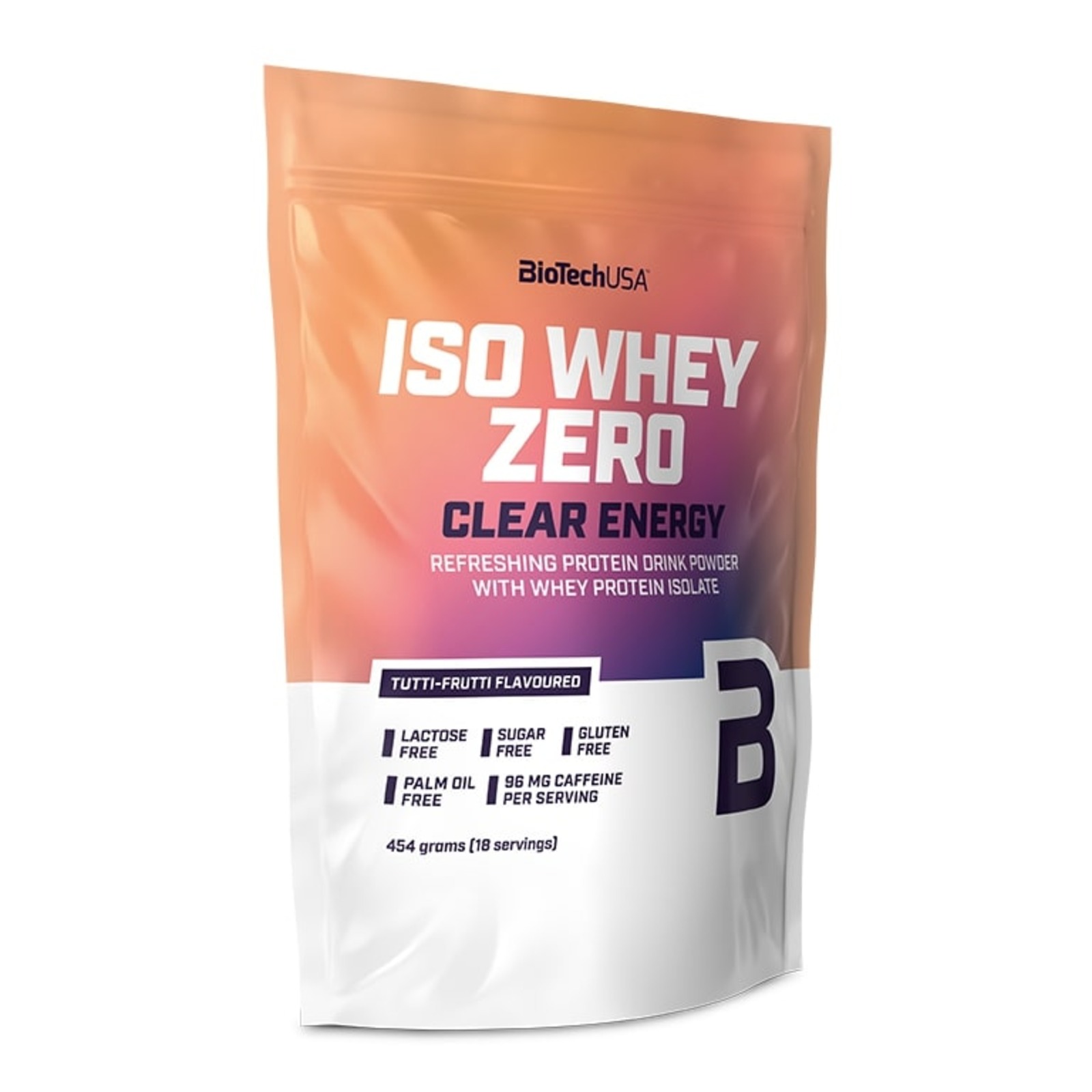 BiotechUSA Iso Whey Zero Clear Energy 454g - Tutti Frutti | NTUC FairPrice