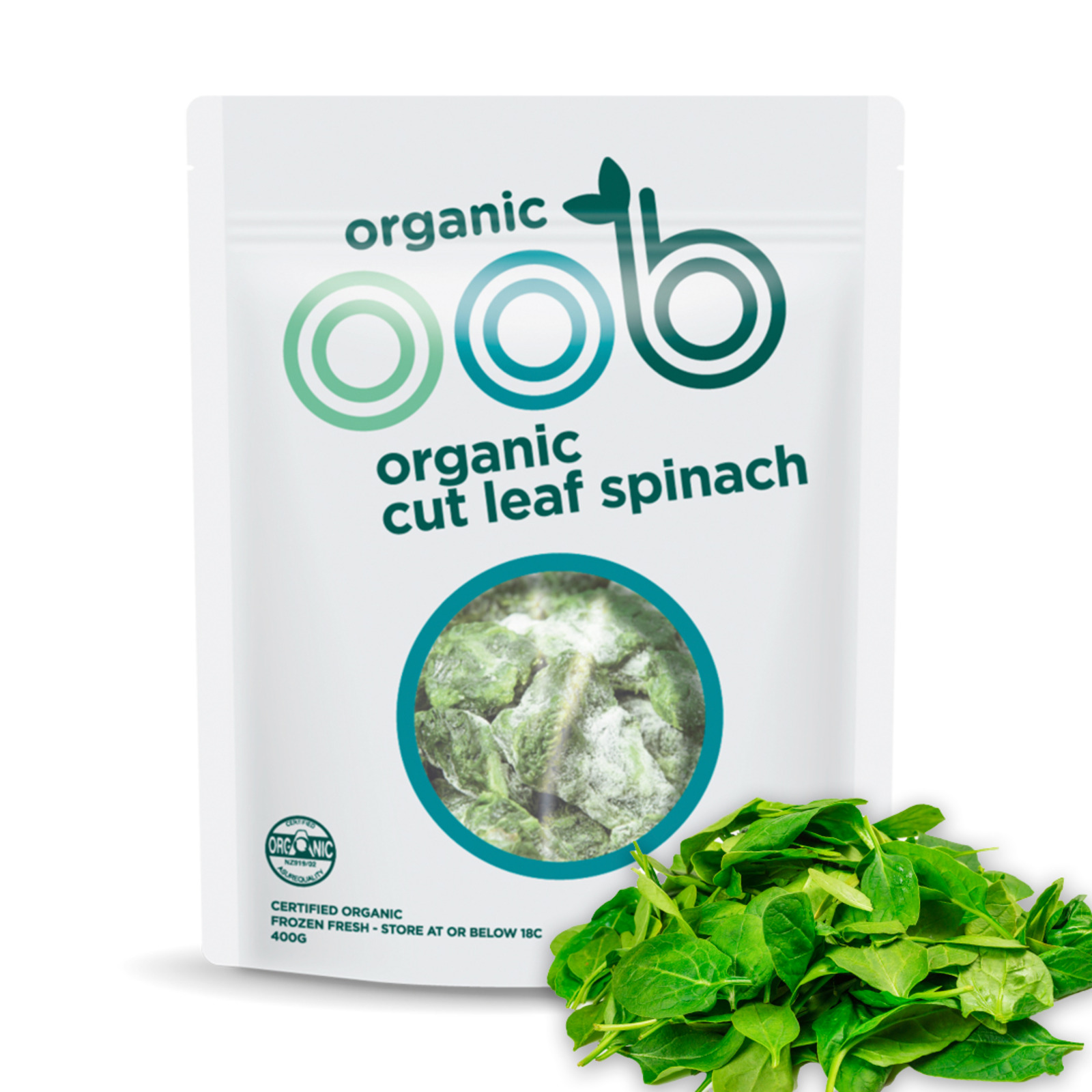 OOB Organic Cut Leaf Spinach | NTUC FairPrice