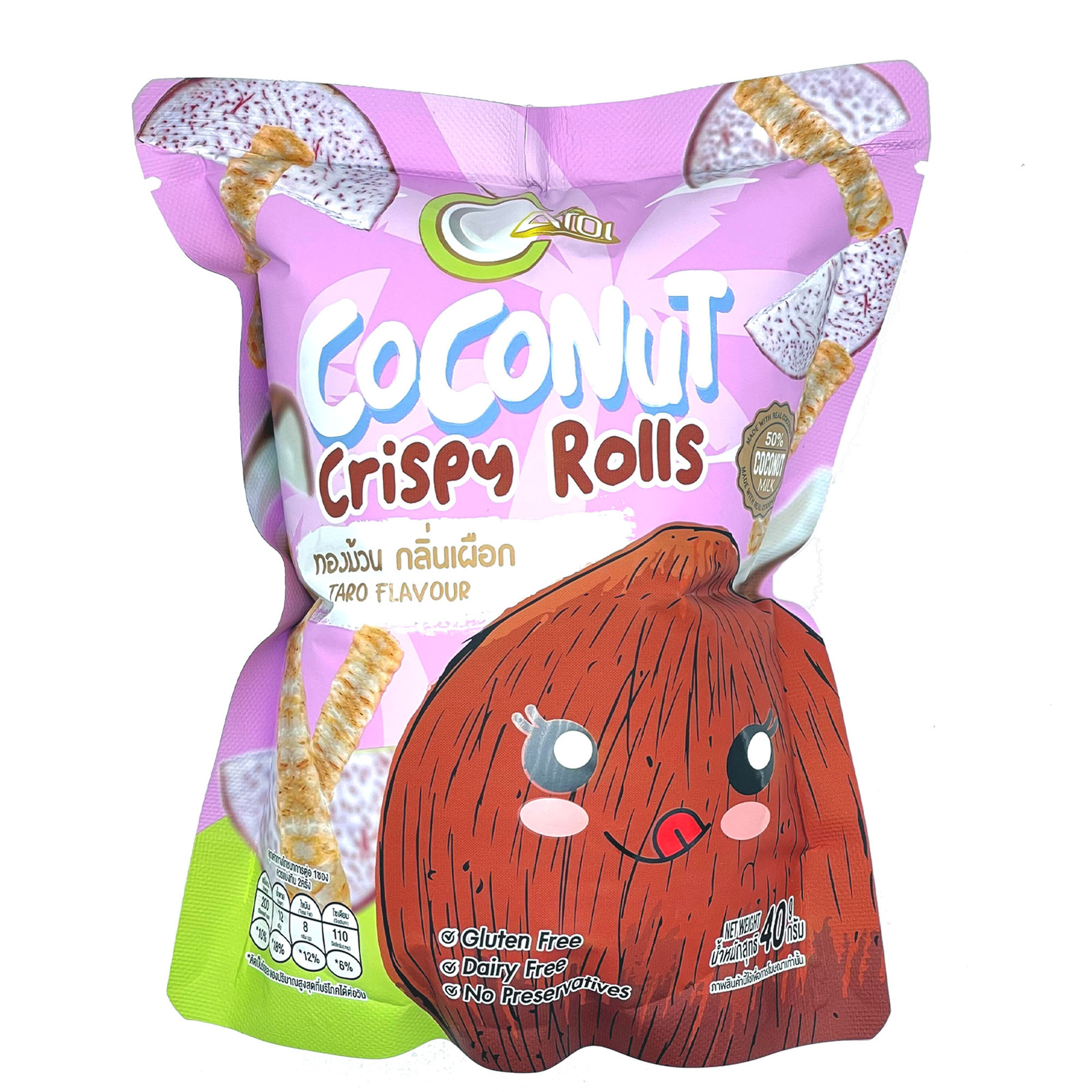 Aroi Coconut Crispy Rolls - Taro | NTUC FairPrice