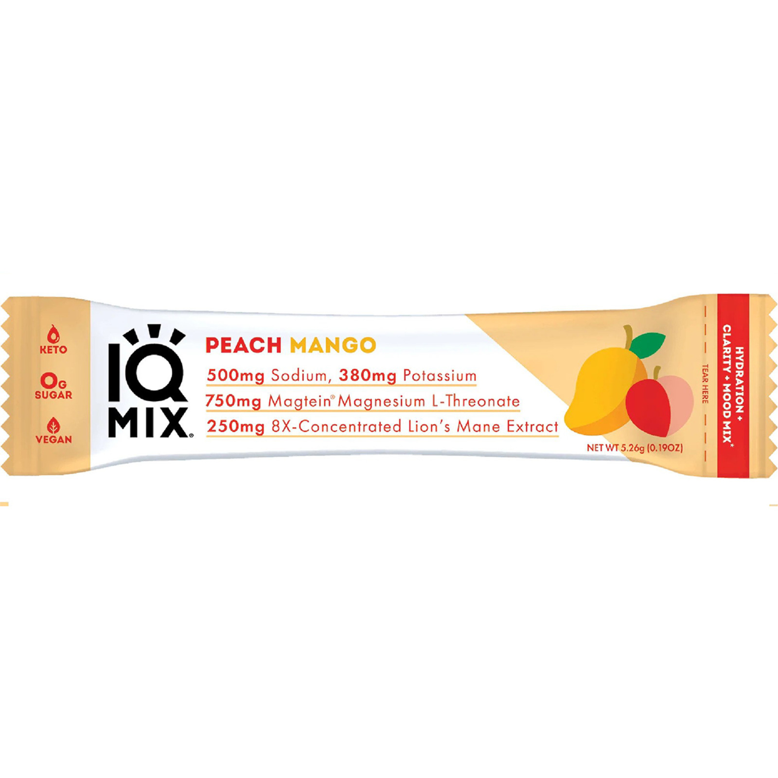 IQBar IQMix Hydration Electrolytes Powder - Peach Mango | NTUC FairPrice