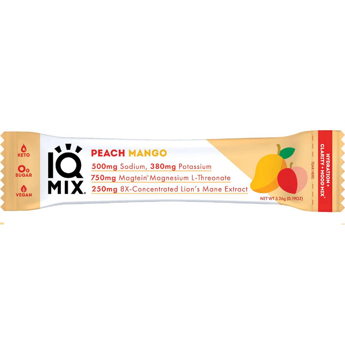 IQBar IQMix Hydration Electrolytes Powder - Peach Mango | NTUC FairPrice