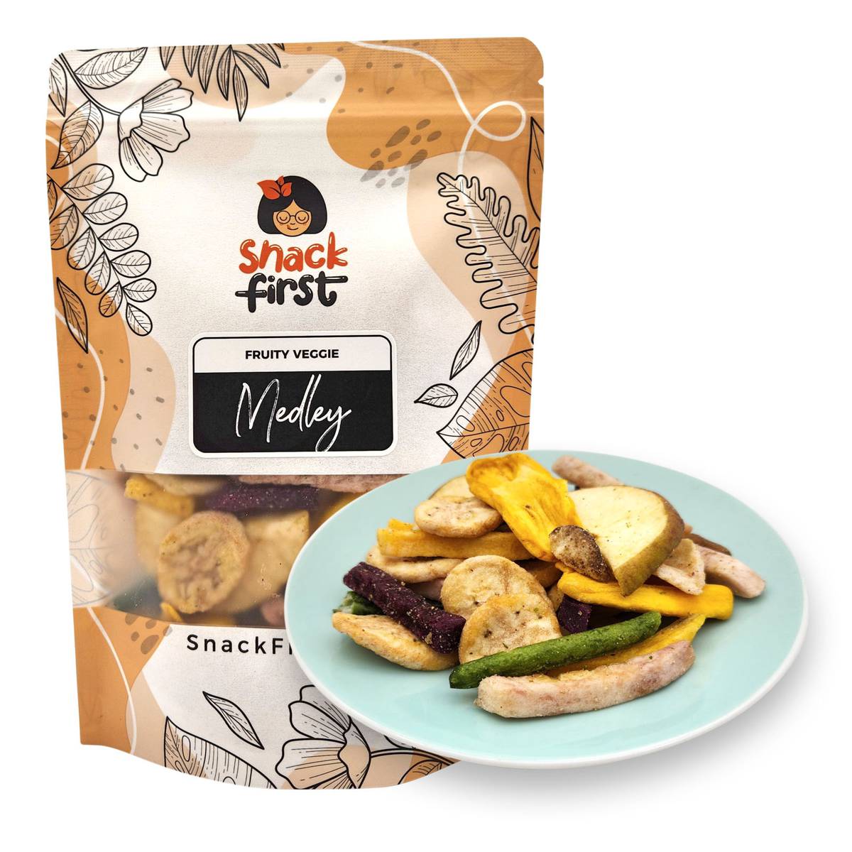 SnackFirst Fruity Veggie Medley - Fruits and Vegetable Chips | NTUC ...