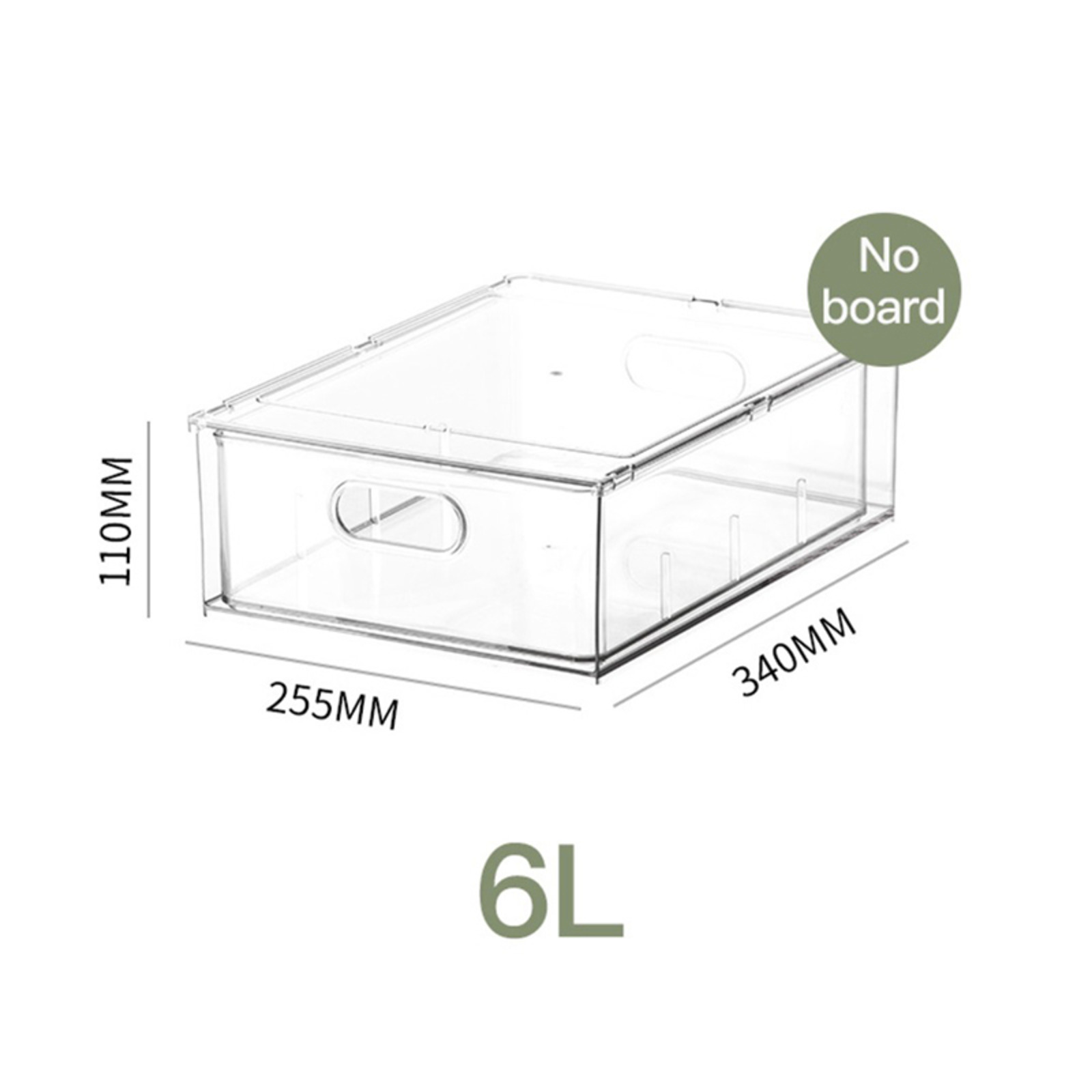 Sweet Home Drawer Type Storage Box - 6L (No Board) | NTUC FairPrice