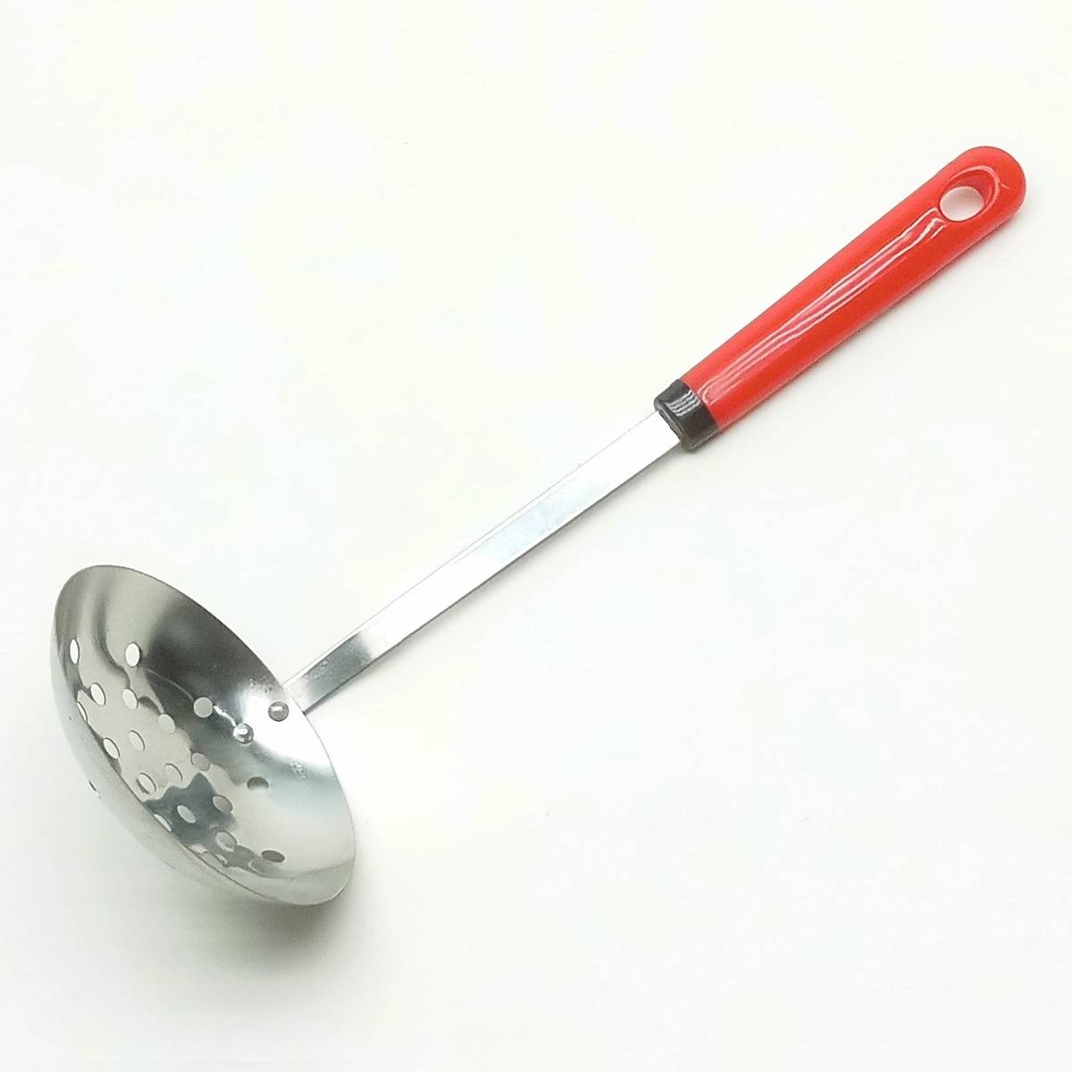 Vesta Pony Red Slotted Ladle 28Cm | NTUC FairPrice