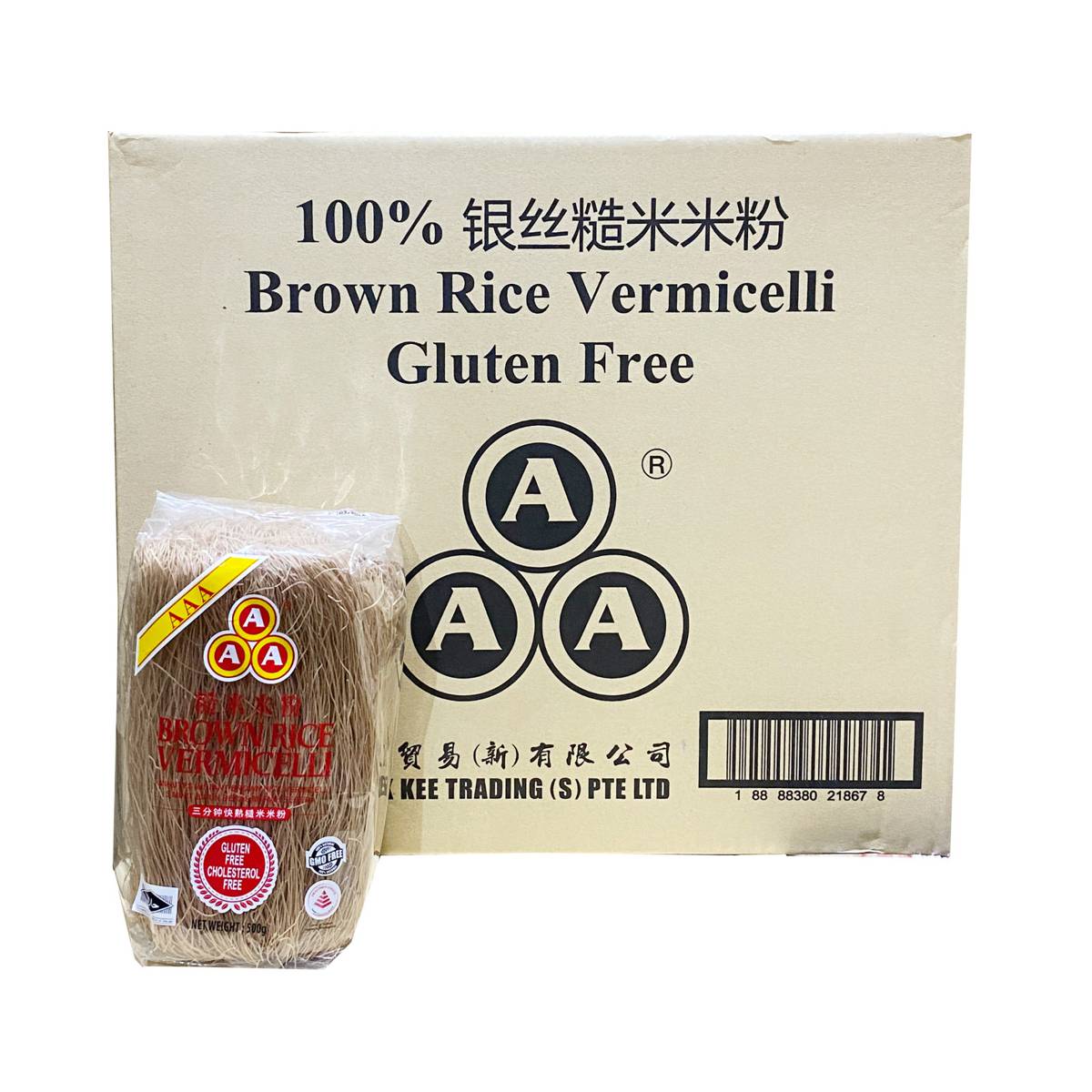 AAA Brown Rice Vermicelli Healthy Choice (Carton) 24X500G | NTUC FairPrice