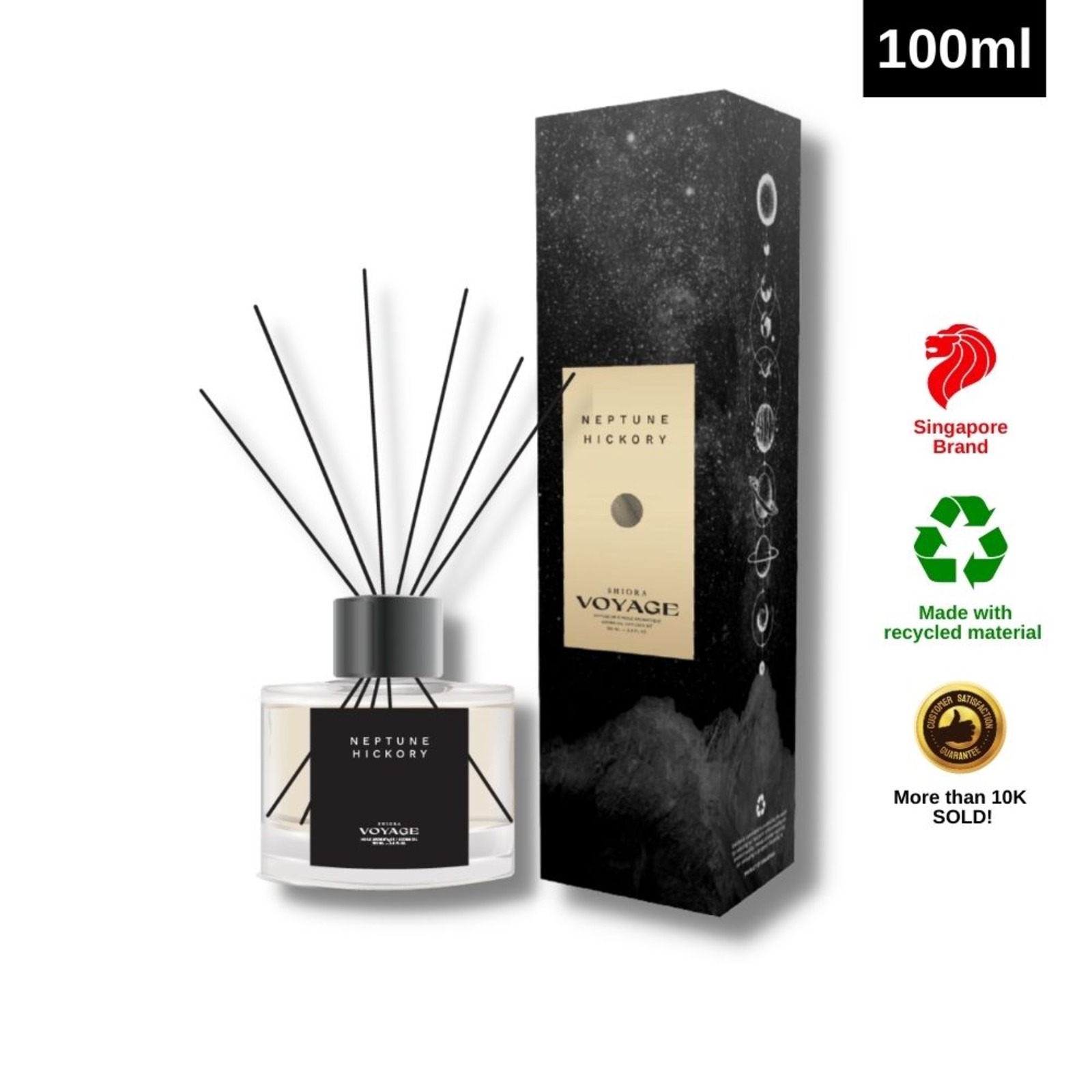 Shiora The Neptune Hickory Voyage Scent Reed Diffuser | NTUC FairPrice