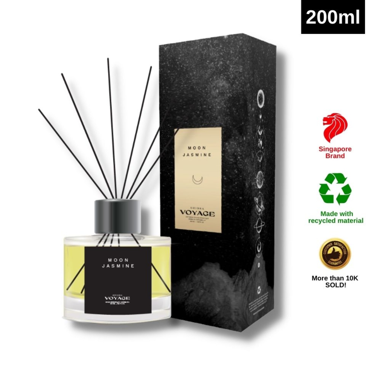 Shiora The Moon Jasmine Voyage Scent Reed Diffuser | NTUC FairPrice