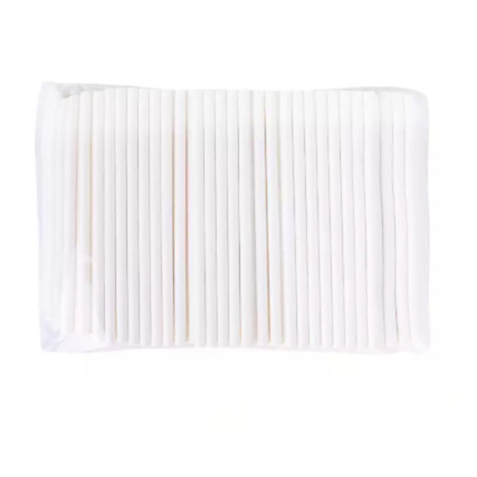 eco u Premium Cocktail Paper Straws Solid White Bio Partyware | NTUC ...