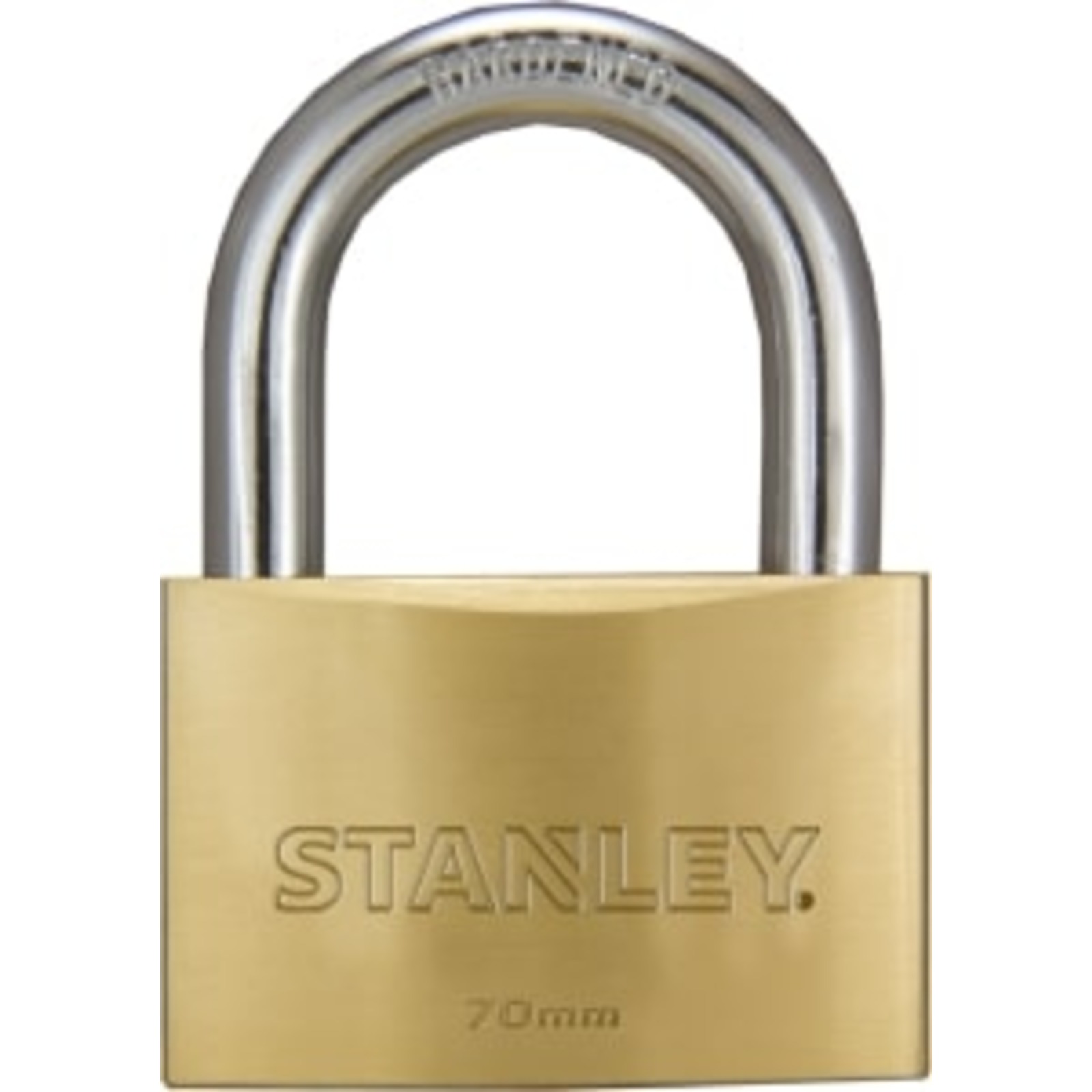 Stanley Solid Brass Standard Shackle Padlock | NTUC FairPrice