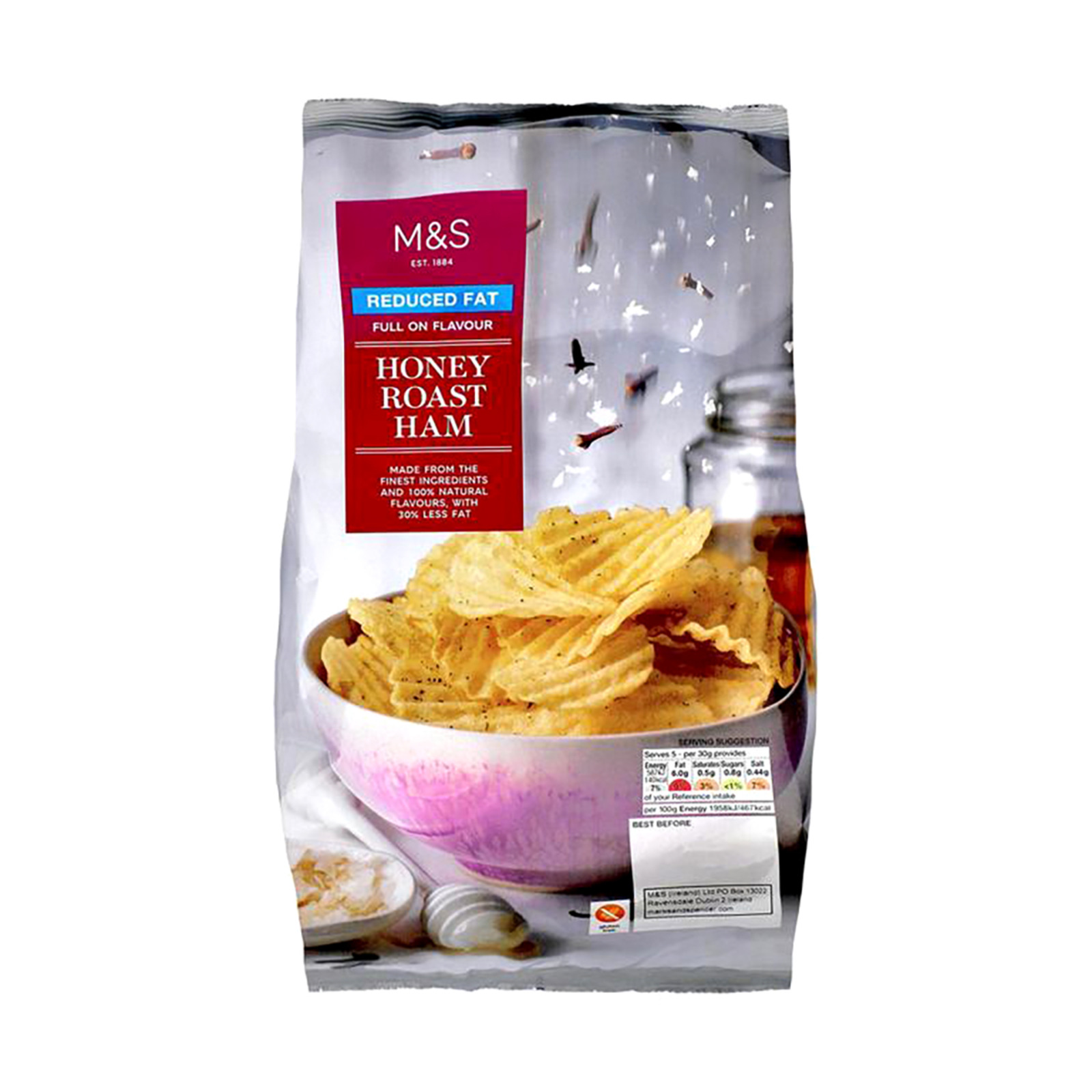 Marks & Spencer Reduced Fat Honey Roast Ham Crisps | NTUC FairPrice