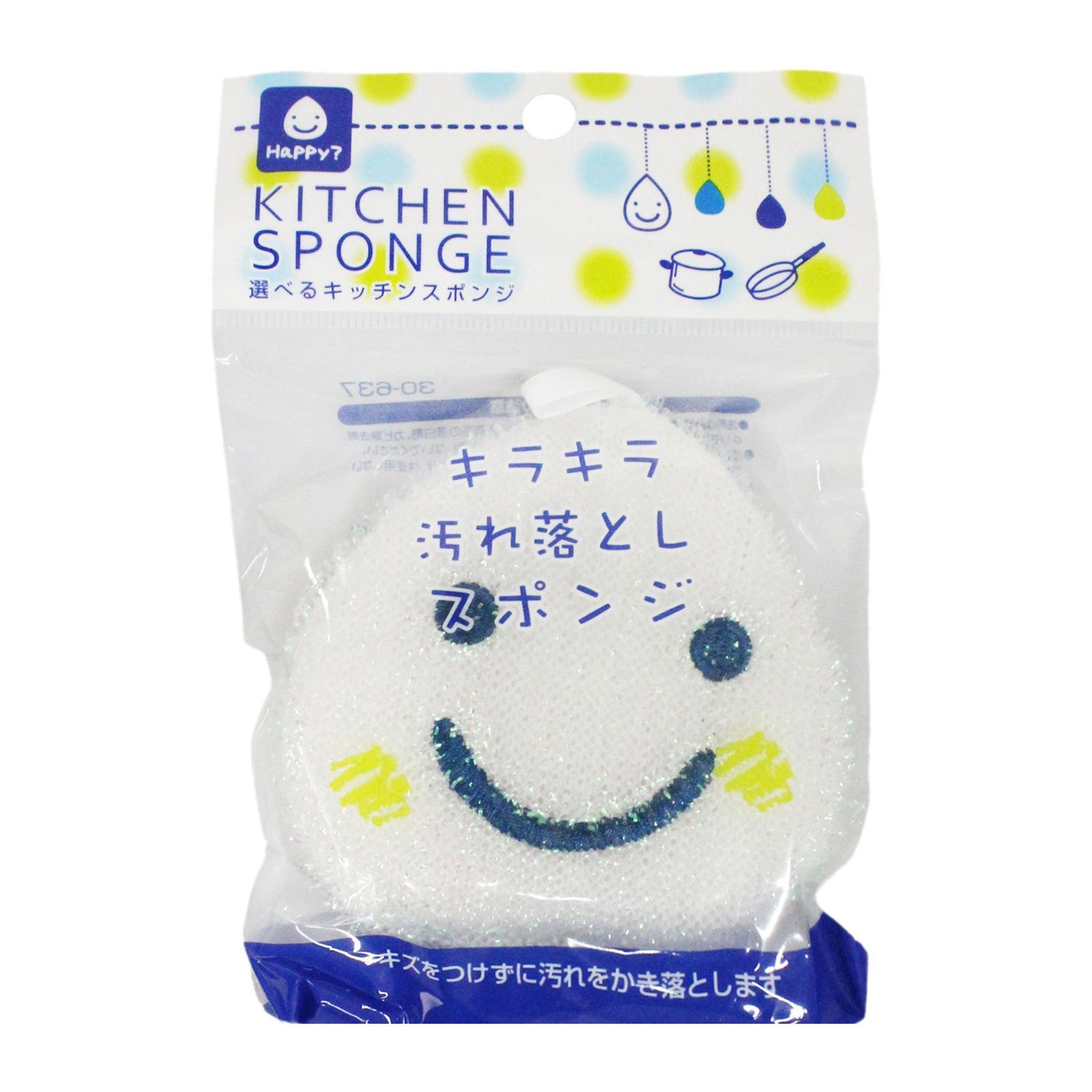 Seiwa-pro Hp Smiling Drop Design Kitchen Cleaning Sponge | NTUC FairPrice