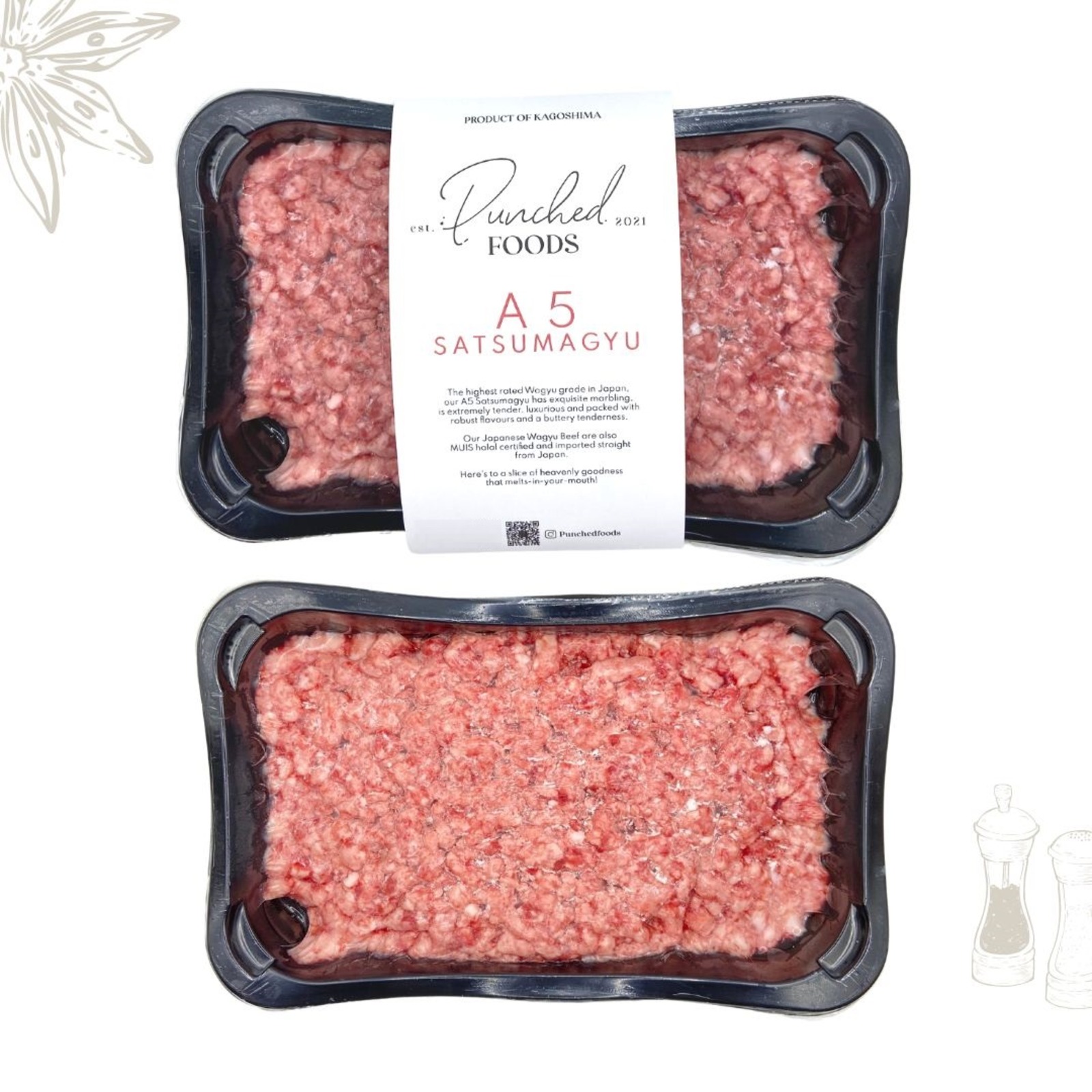 Punched Foods A5 Japanese Wagyu Minced Meat | NTUC FairPrice
