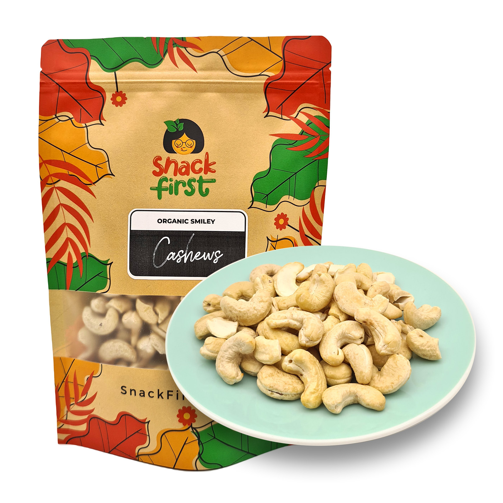 SnackFirst Organic Cashew Nuts - All natural , healthy snack | NTUC ...
