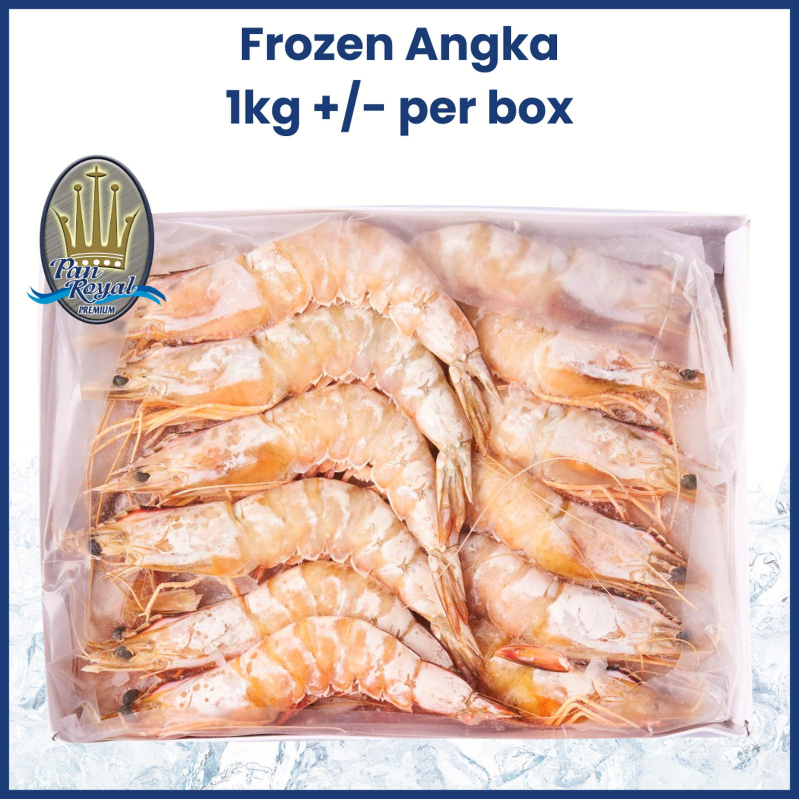 Pan Royal Frozen Angka Prawn 1KG +/- | NTUC FairPrice