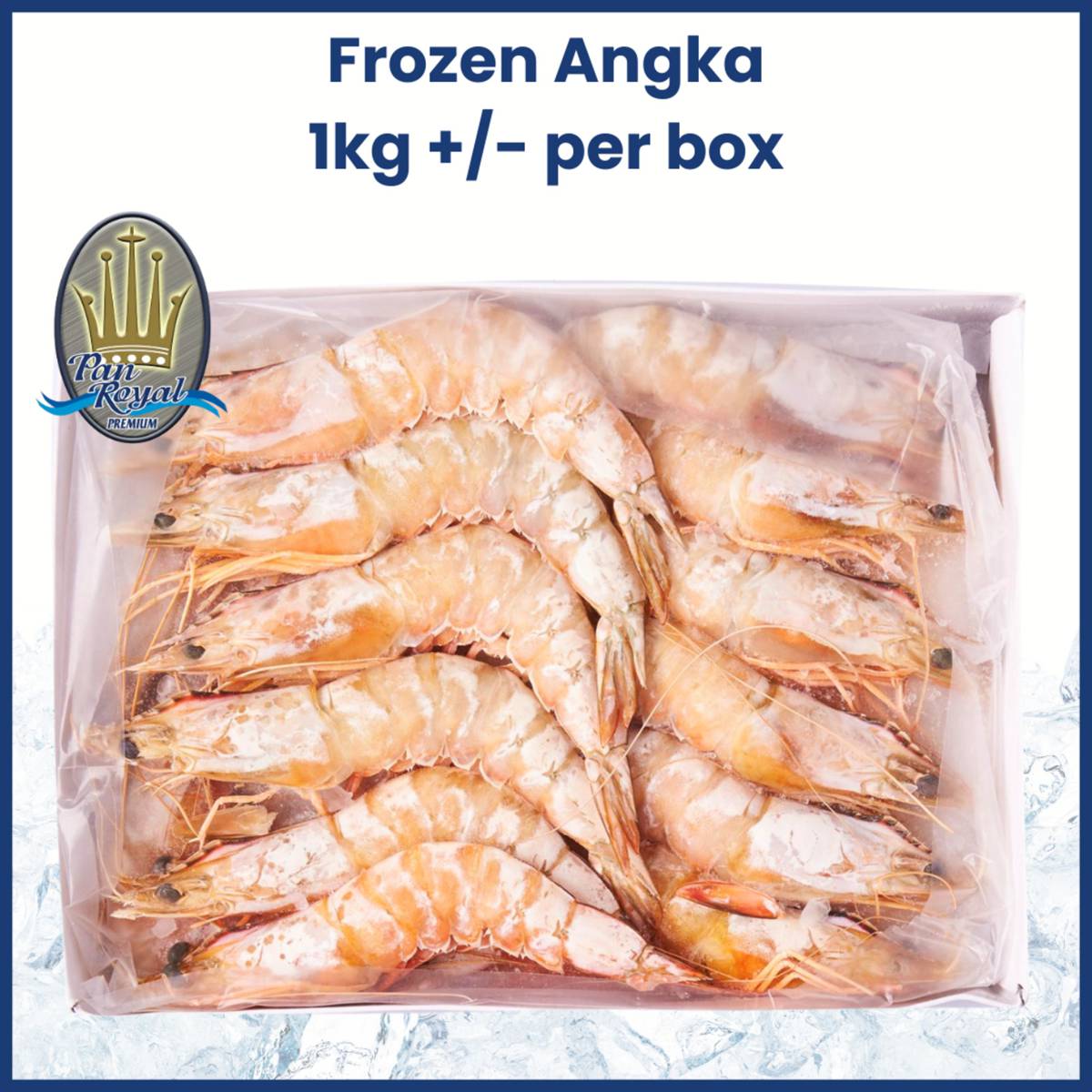 Pan Royal Frozen Angka Prawn 1KG +/- | NTUC FairPrice