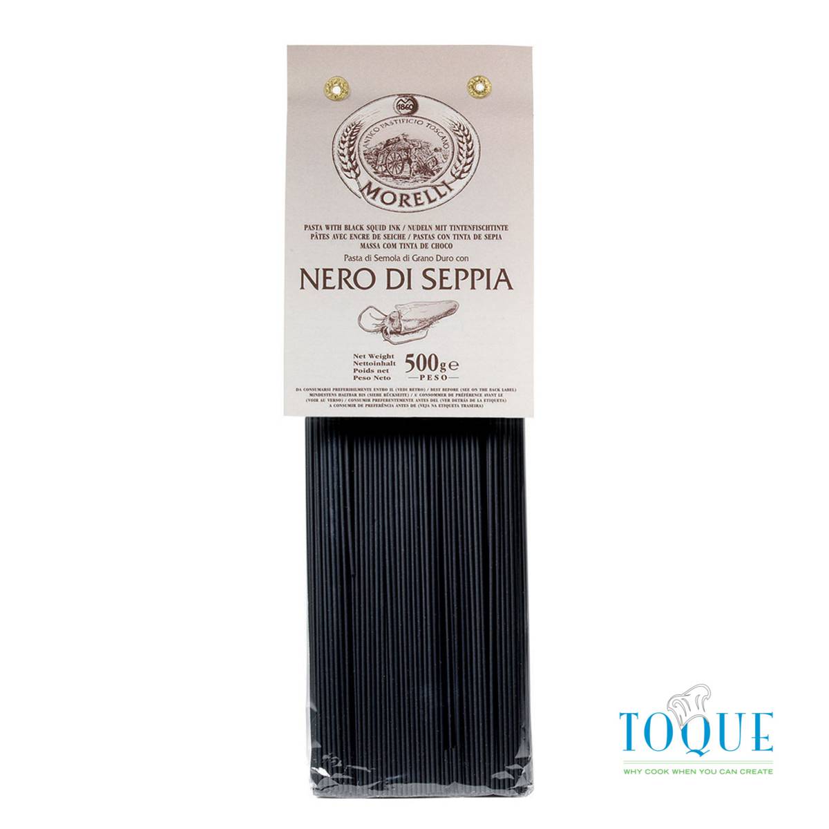 Morelli Pasta Spaghetti Squid Ink | NTUC FairPrice