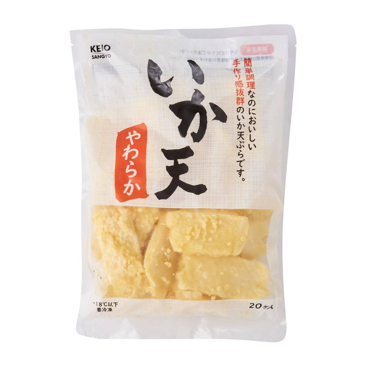 Kirei Frozen Ika Tempura Squid Battered Slices 20 Pieces | NTUC FairPrice
