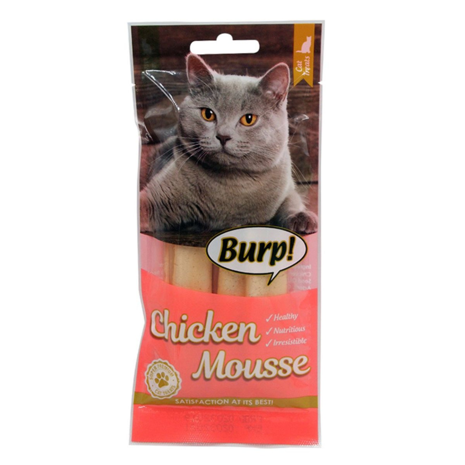 Burp Chicken Mousse For Cat | NTUC FairPrice