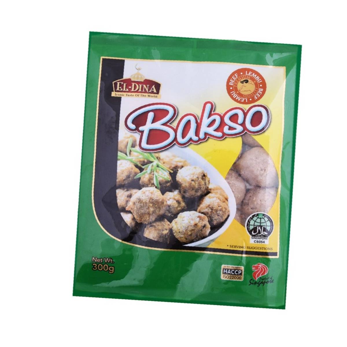 EL-Dina Beef Bakso Halal - Meat Ball (Frozen) | NTUC FairPrice