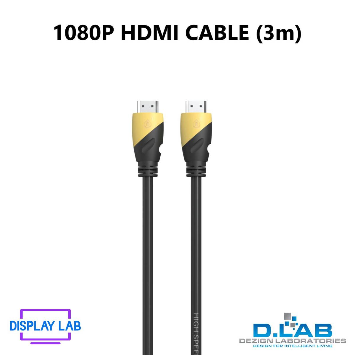 D.LAB 1080P HDMI Cable (3m) NB1453 | NTUC FairPrice