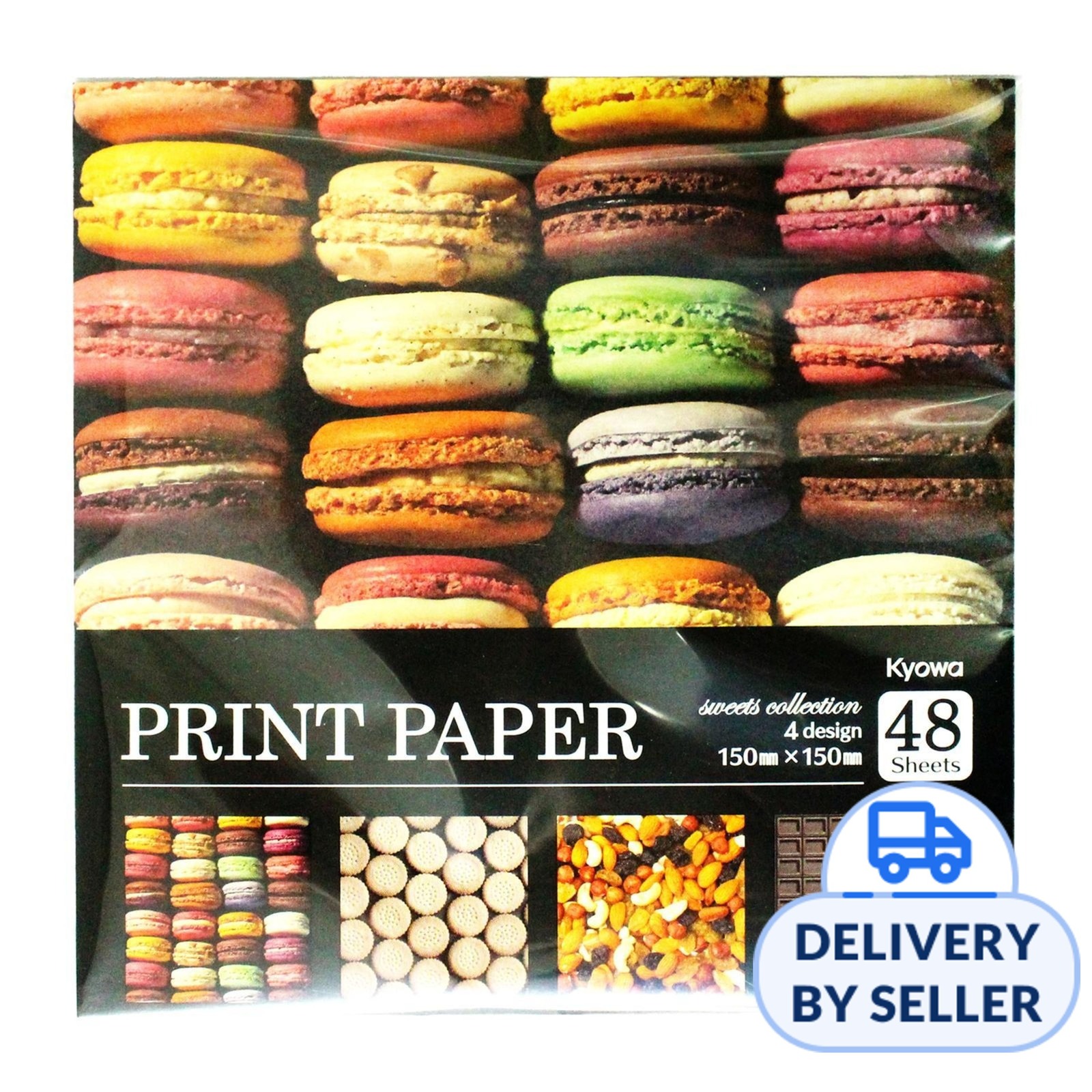 Kyowa 4 Design Origami/Printed Paper (Sweets) 15X15Cm | NTUC FairPrice