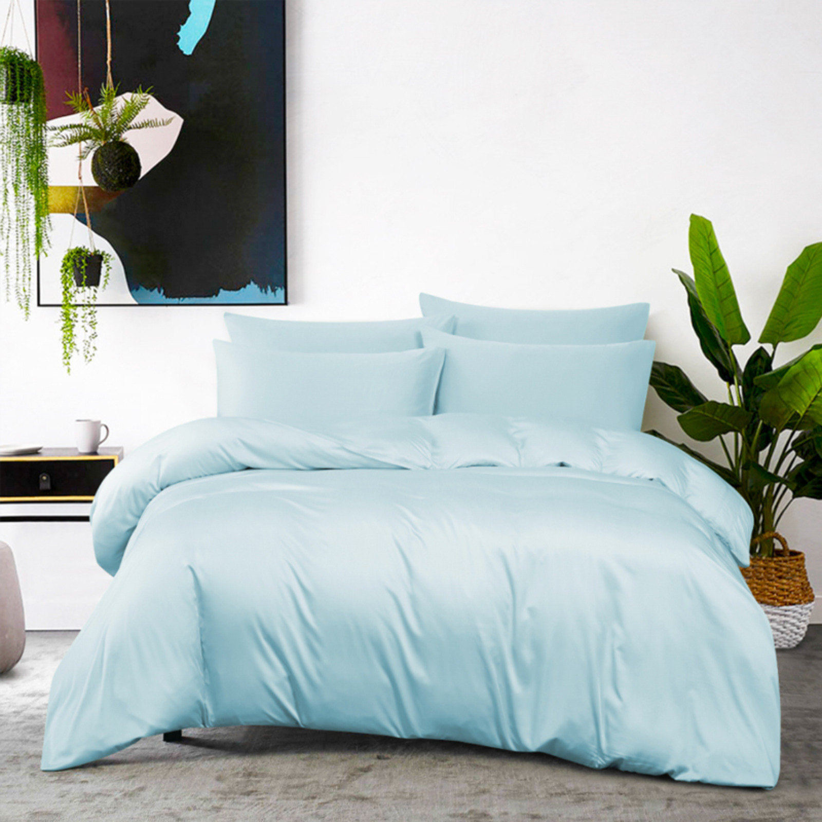 Epitex 100% Bamboo Lite Solid Fittedset - BL5833 Queen | NTUC FairPrice