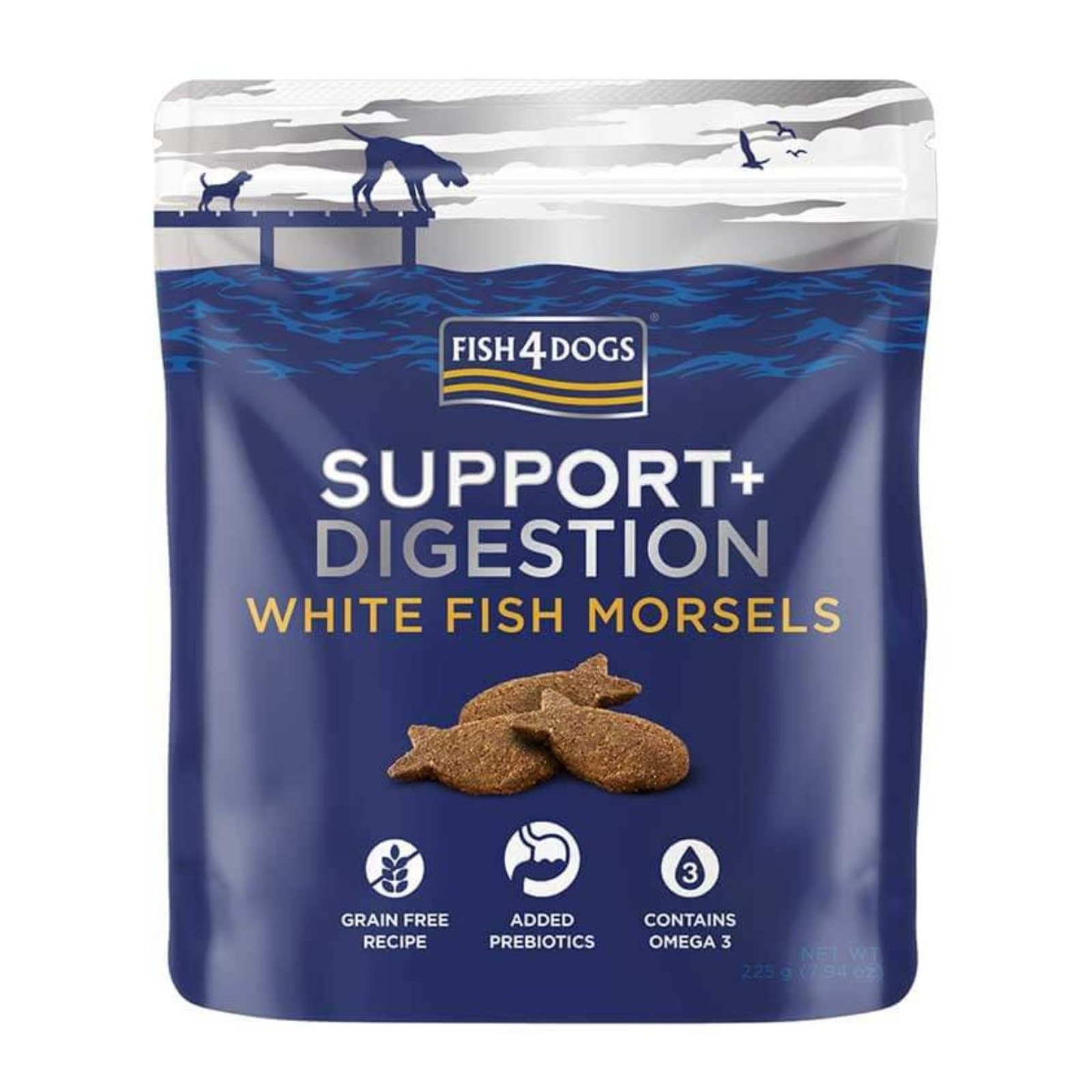 Fish 4 Dogs White Fish Morsels - Digestion | NTUC FairPrice