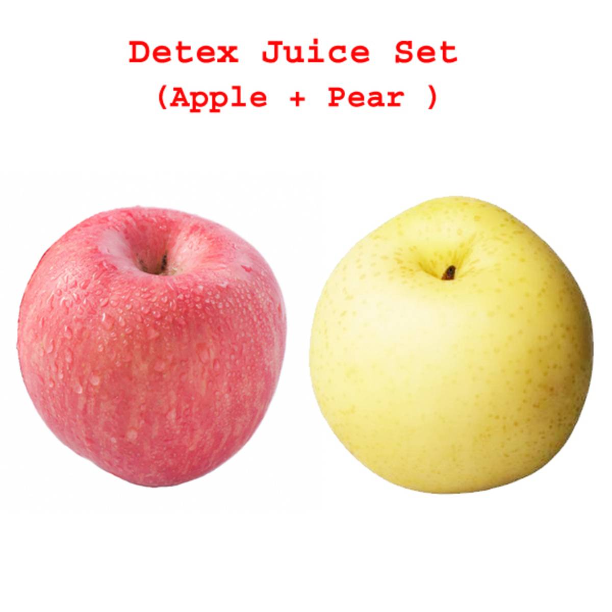 Orgo Fresh Healthy Detox Juice Set (Apple + Pear) | NTUC FairPrice
