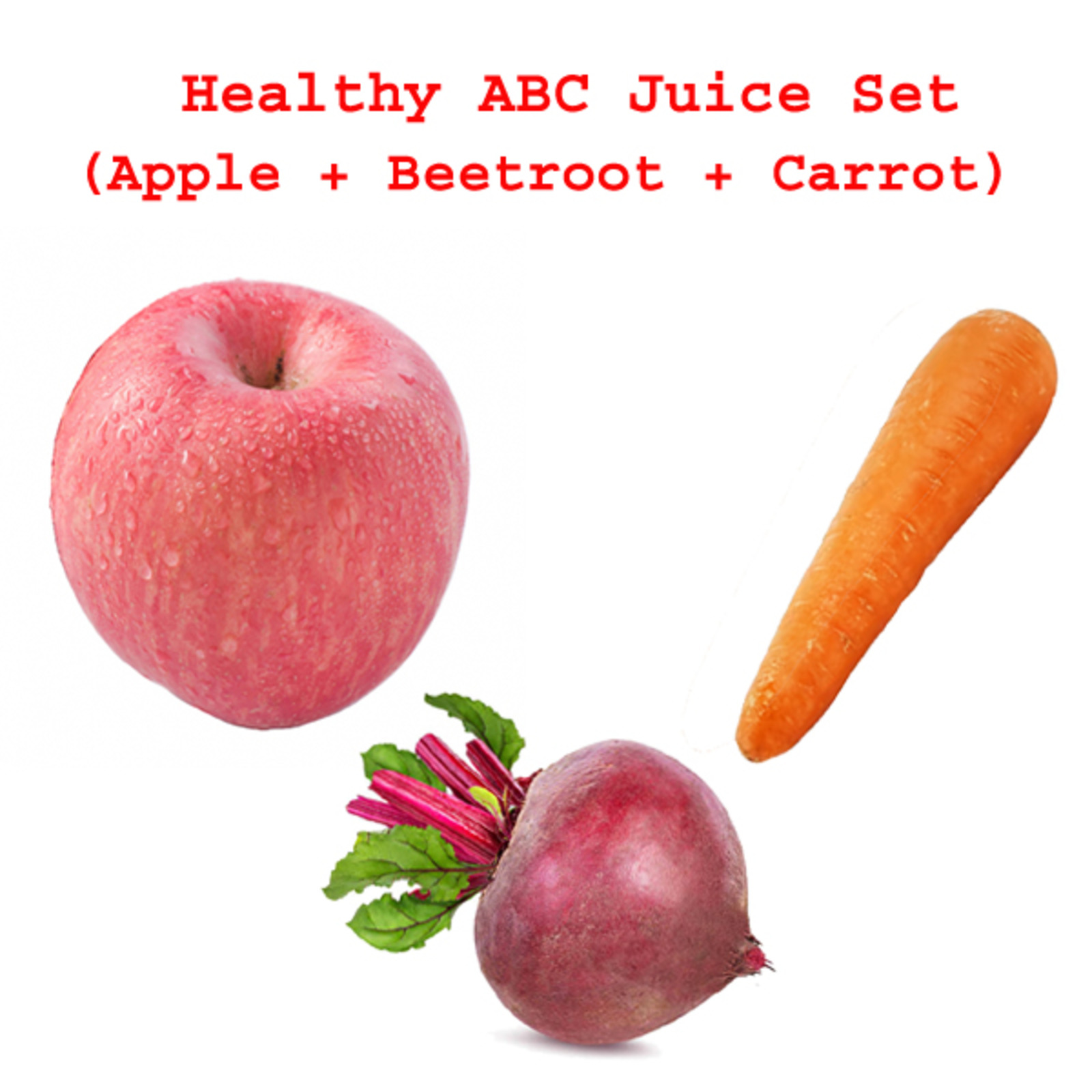 Orgo Fresh Healthy ABC Juice Set (Apple+Beetroot+Carrot) | NTUC FairPrice