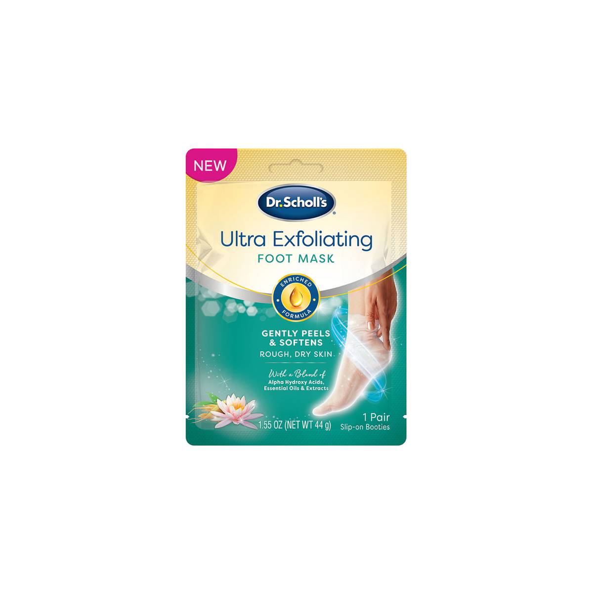 Dr.Scholl's Ultra Exfoliating Foot Mask 1 pair | NTUC FairPrice