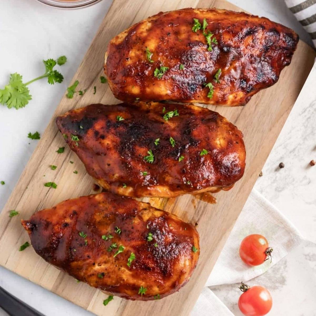 Ken Ken Marinated Chicken Breast Meat Boneless - BBQ | NTUC FairPrice