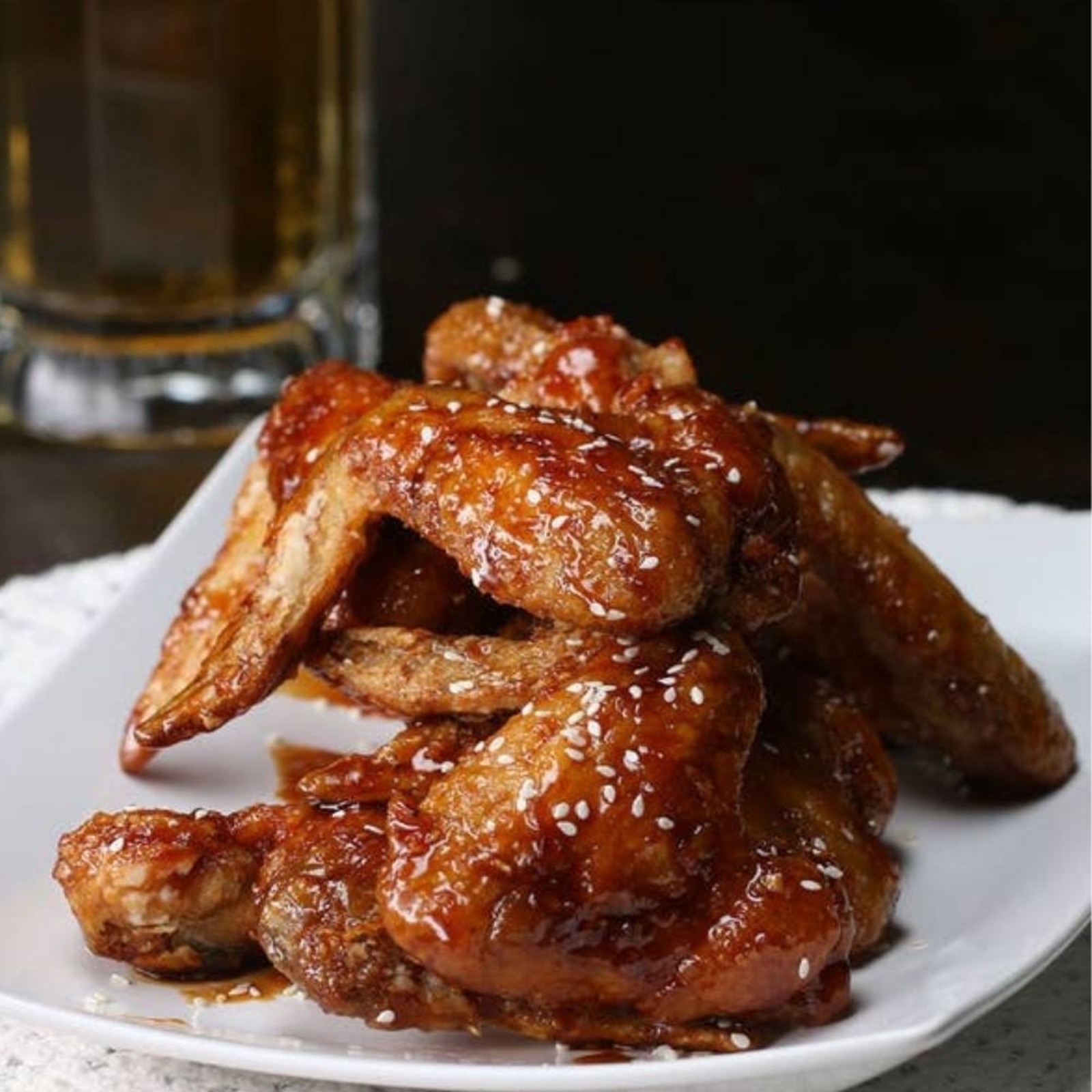 Ken Ken Marinated Chicken Wing 6 Pcs - BBQ (Frozen) | NTUC FairPrice