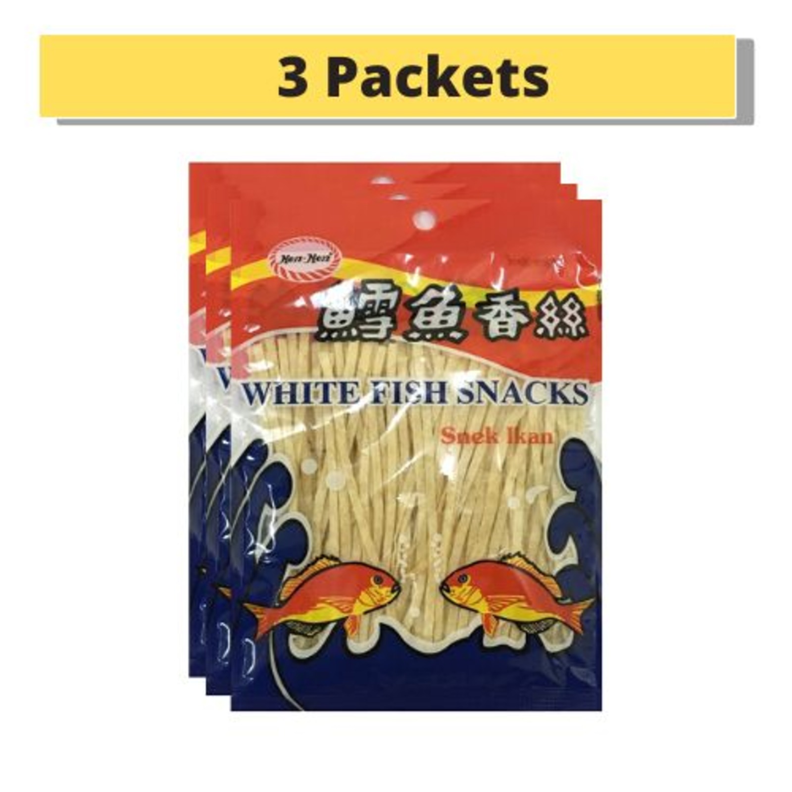 Ken Ken Cod Fish Snacks 3 X 35G | NTUC FairPrice