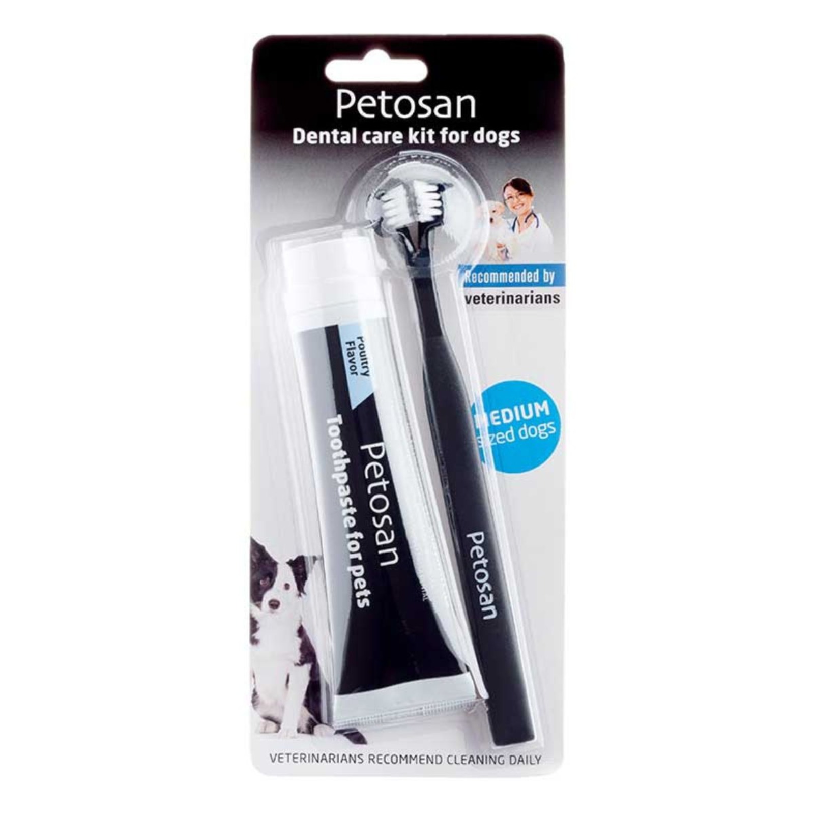 Petosan Dental Kit (Toothpaste & Toothbrush) (Medium)) | NTUC FairPrice