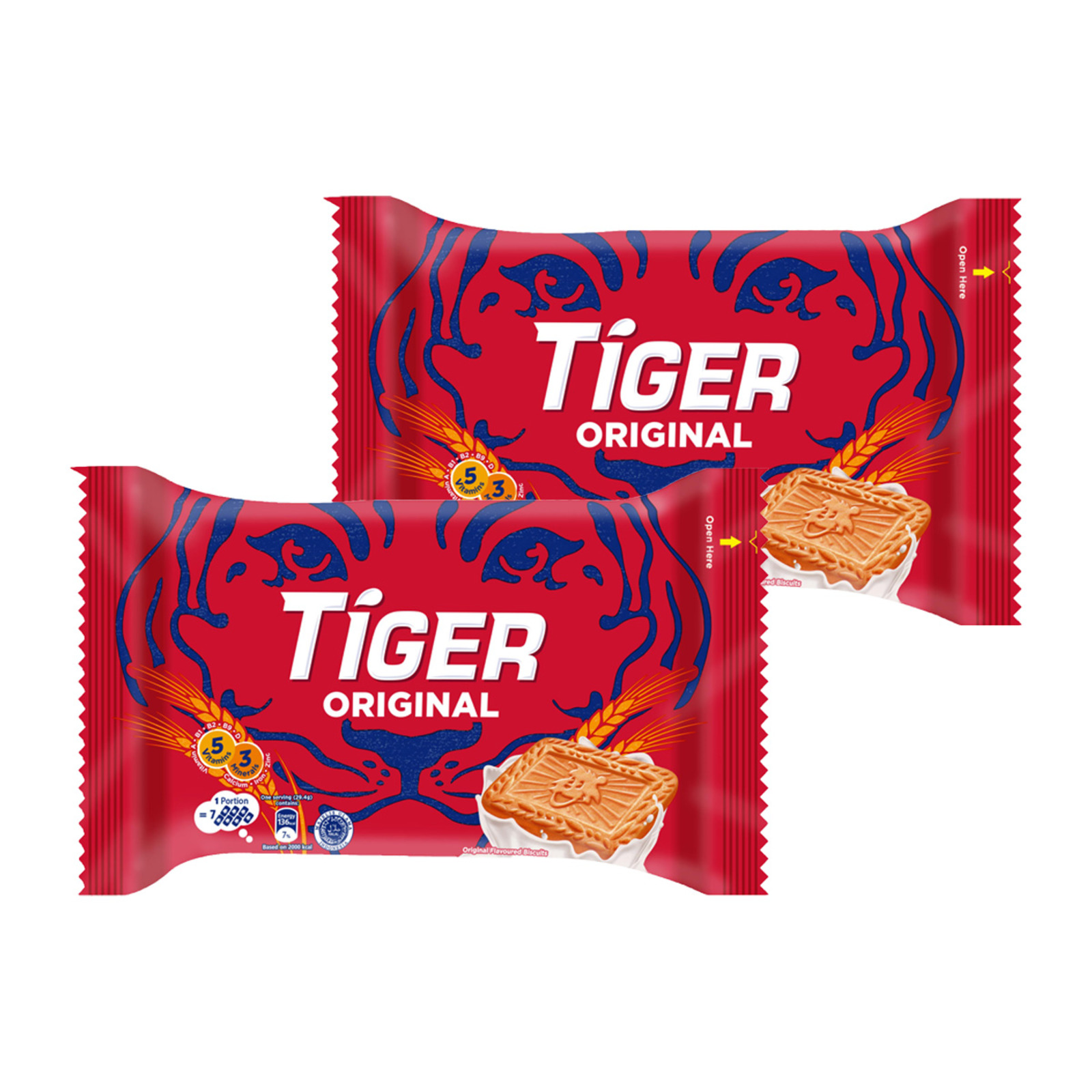 Tiger Original Midpack 144.4g Bundle of 2 | NTUC FairPrice