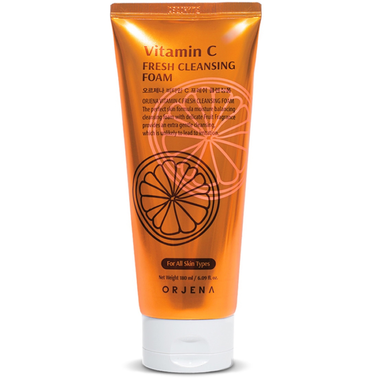 Orjena Vitamin C Fresh Cleansing Foam | NTUC FairPrice